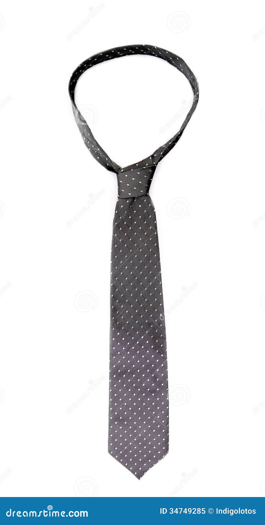 Specks necktie. Vertically stock image. Image of pattern - 34749285