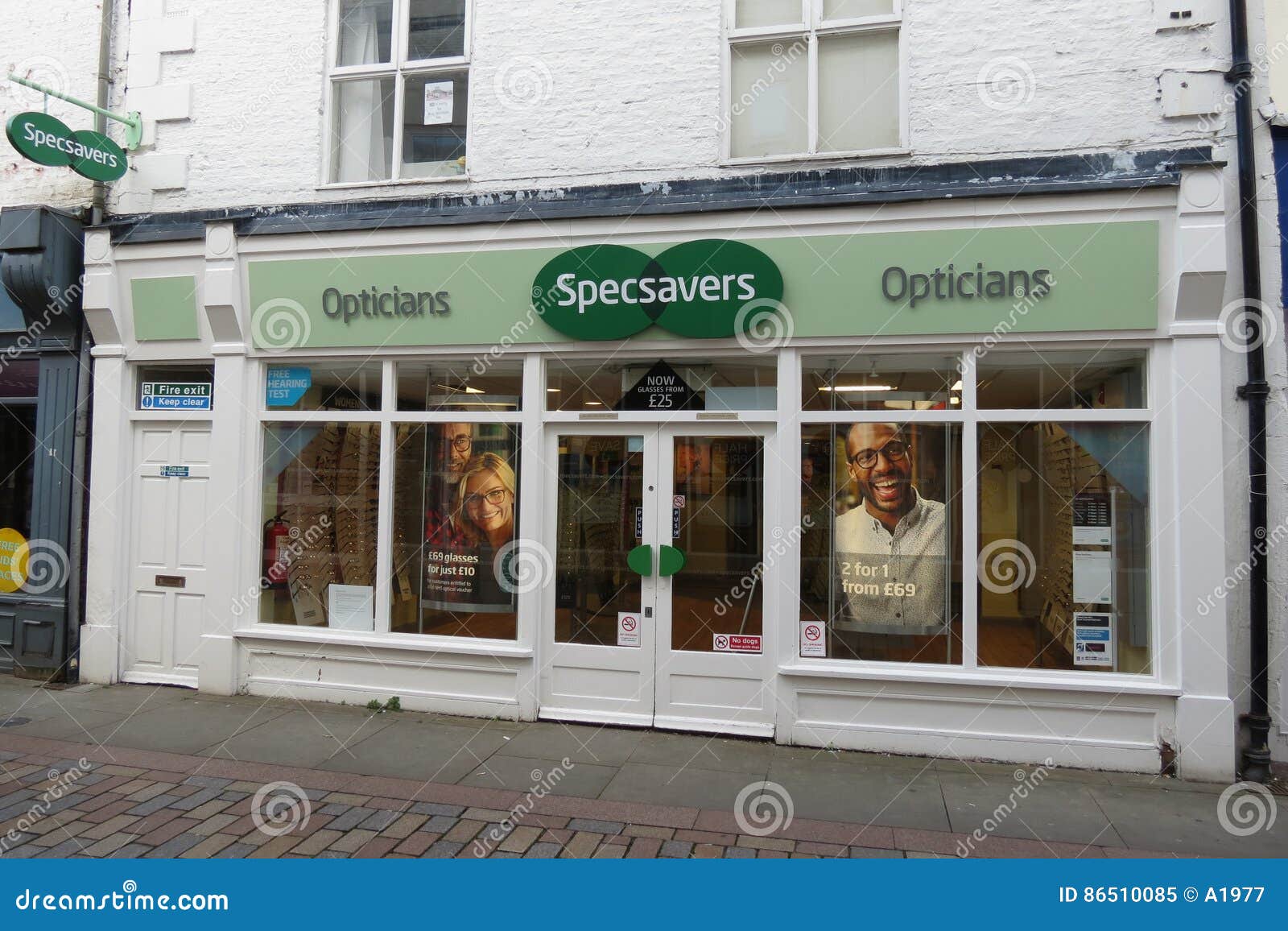 Specsavers Opticians Store Front in Hexham Editorial Image - Image of ...