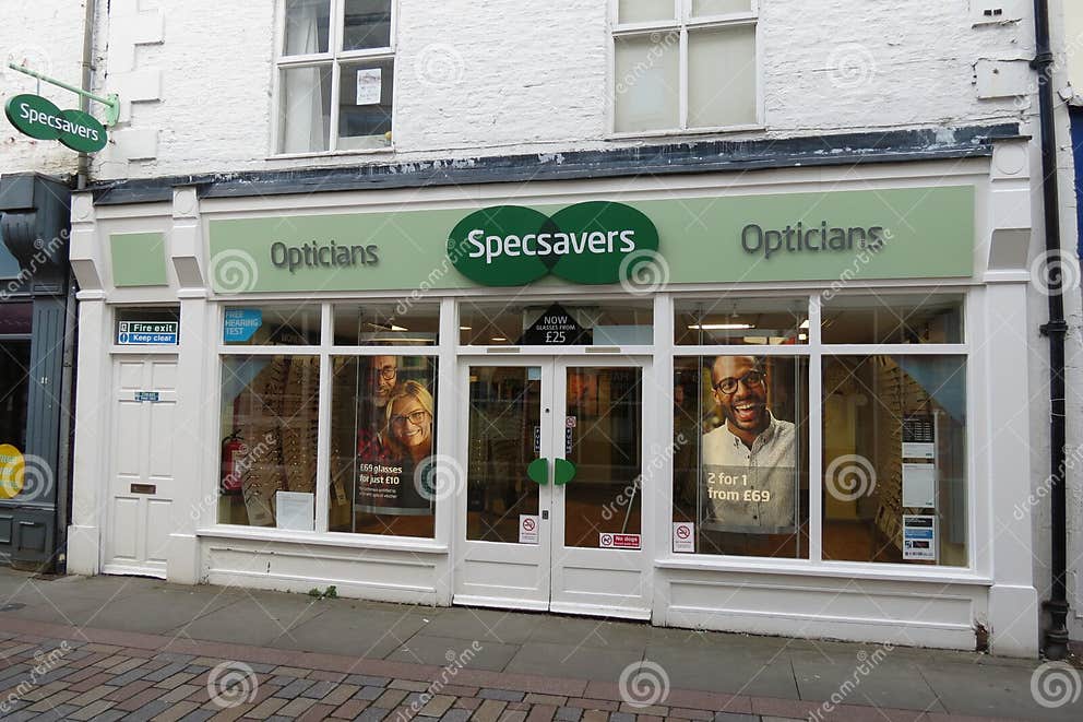 Specsavers Opticians Store Front in Hexham Editorial Image - Image of ...