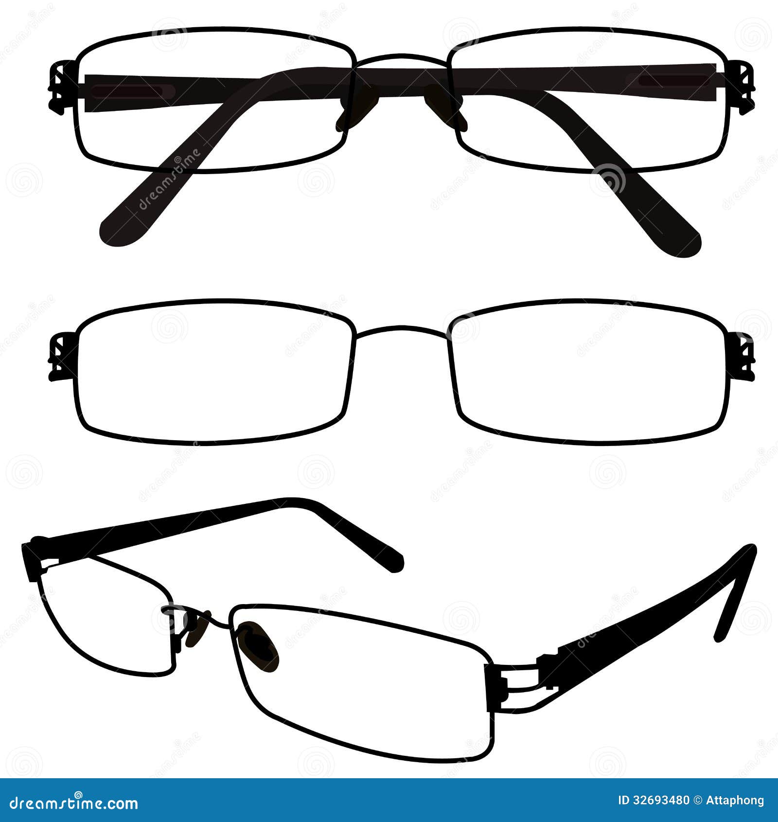 Spectacle Vector stock vector. Illustration of fashionable - 32693480