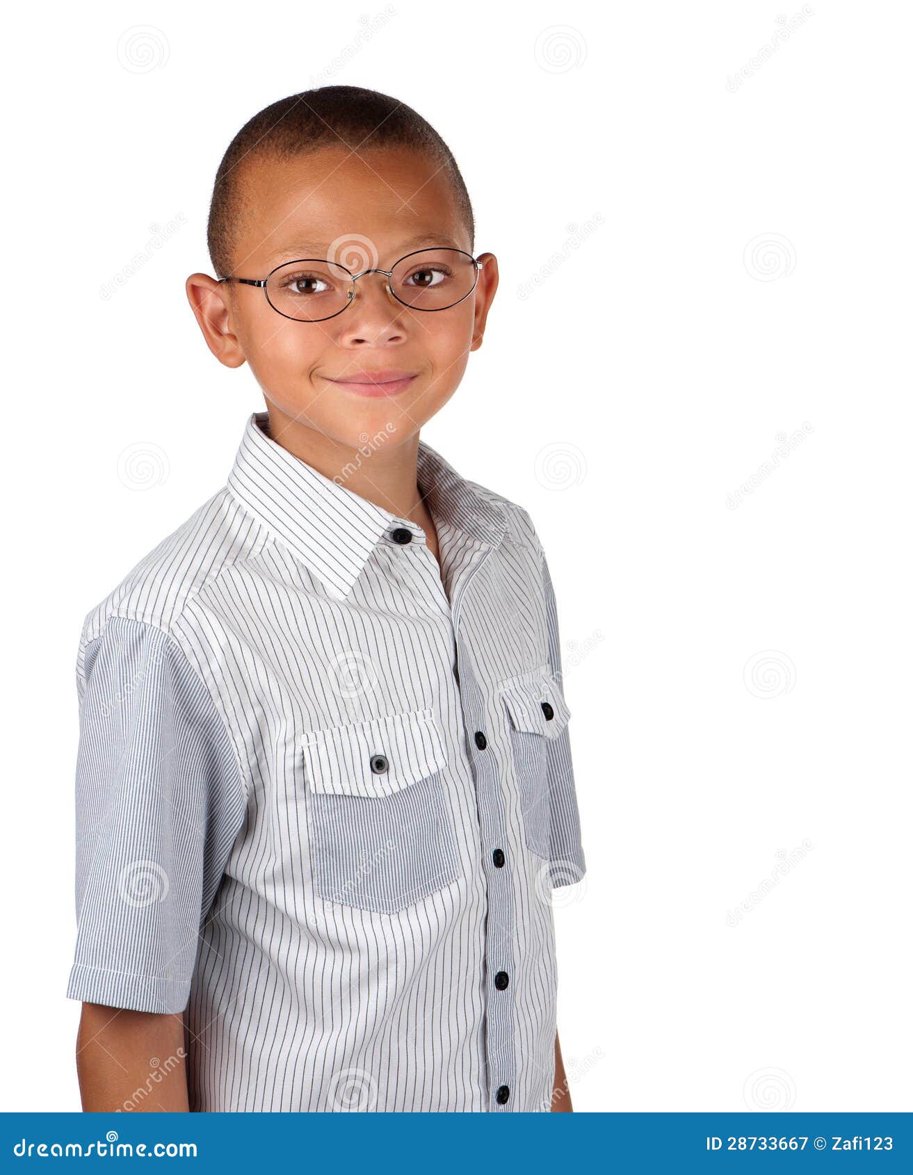 Spectacled pojke fotografering för bildbyråer. Bild av säkert - 28733667