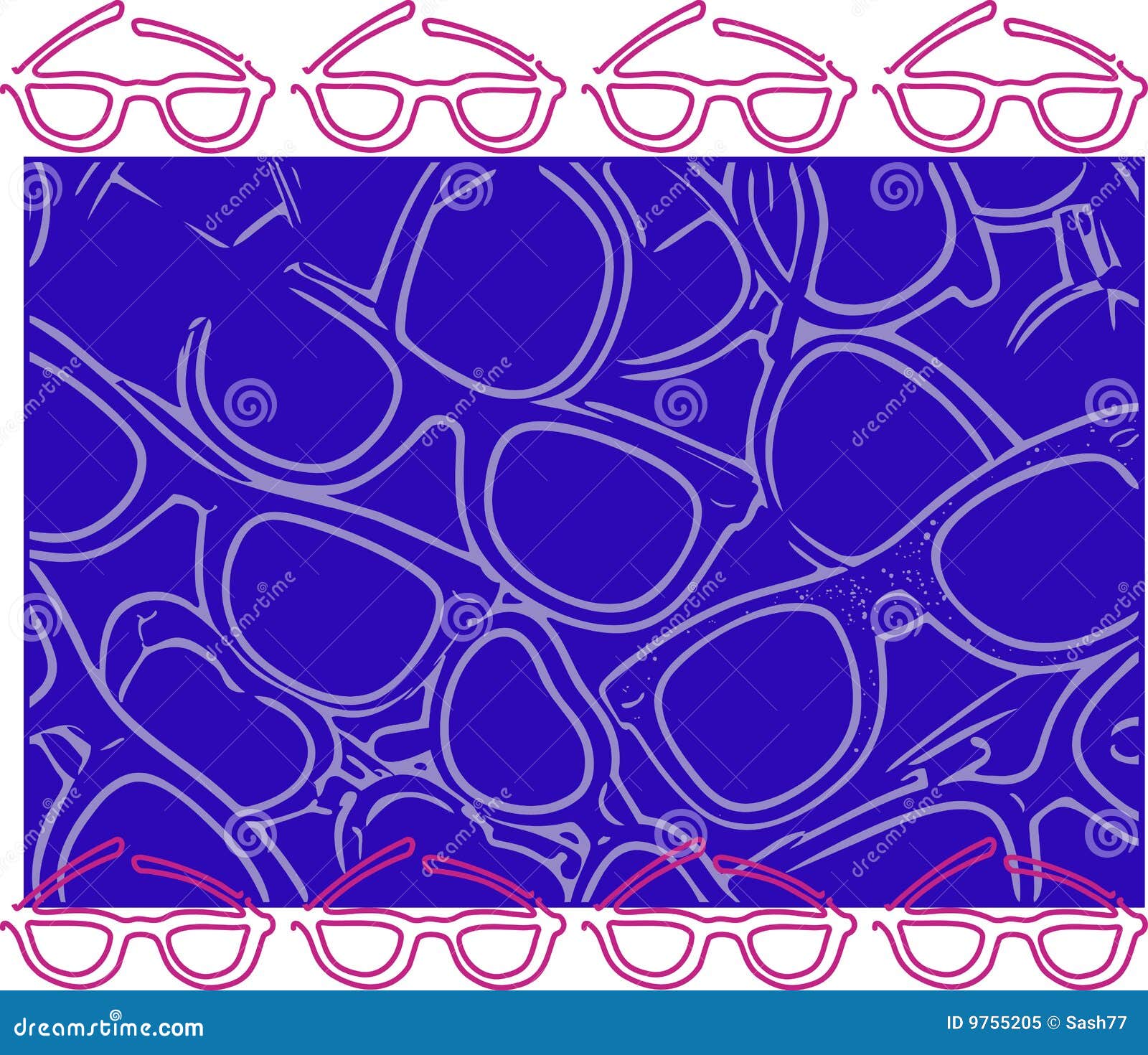 Spectacles background stock vector. Illustration of goggles - 9755205