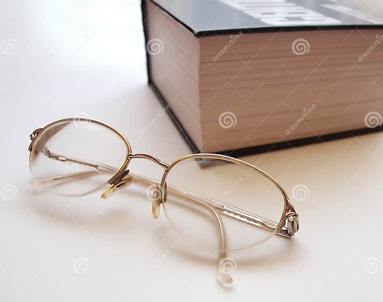Spectacles and BOOK stock photo. Image of read, spirit - 2036664