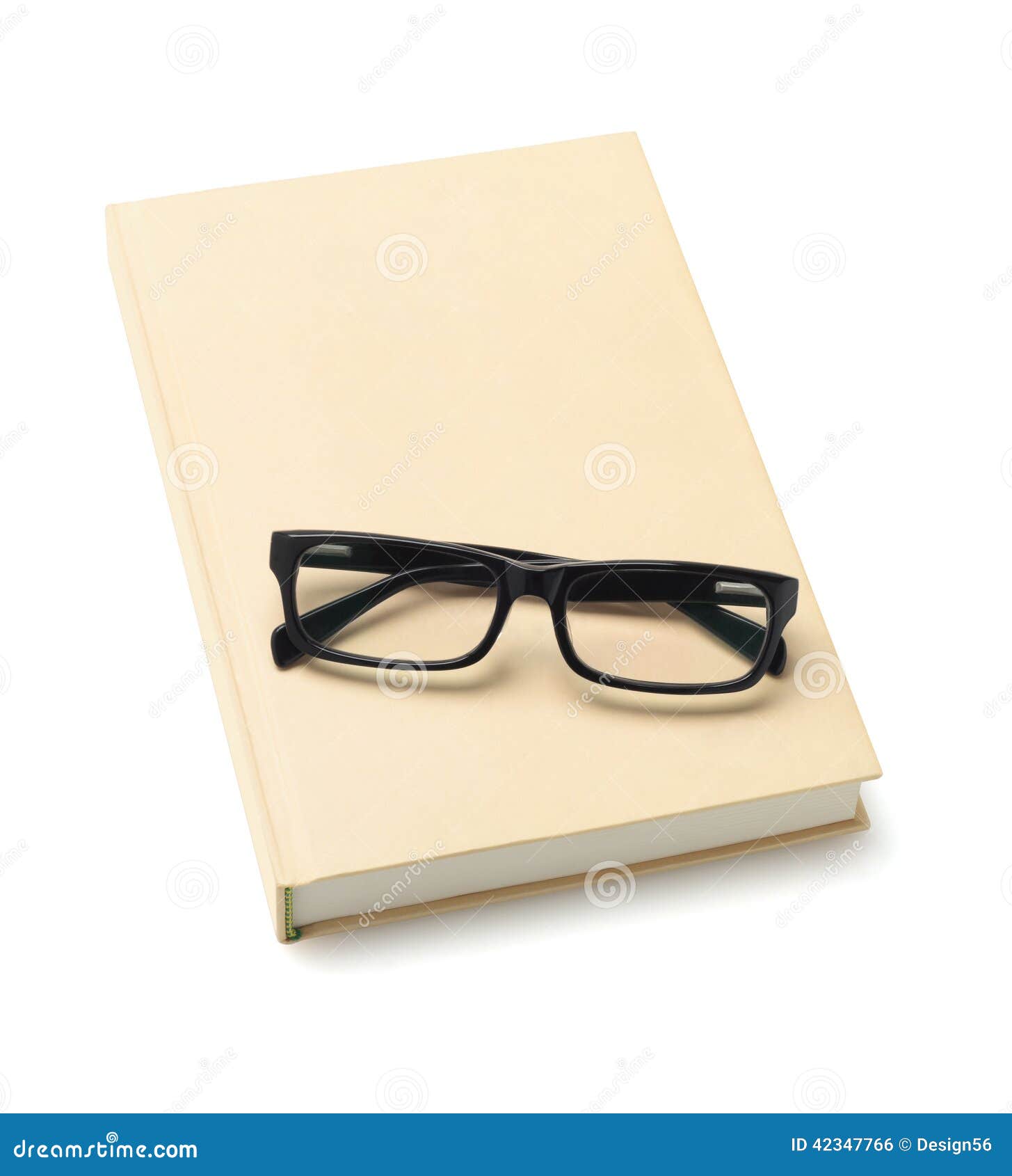 Spectacles on Book stock photo. Image of educate, eyewear - 42347766