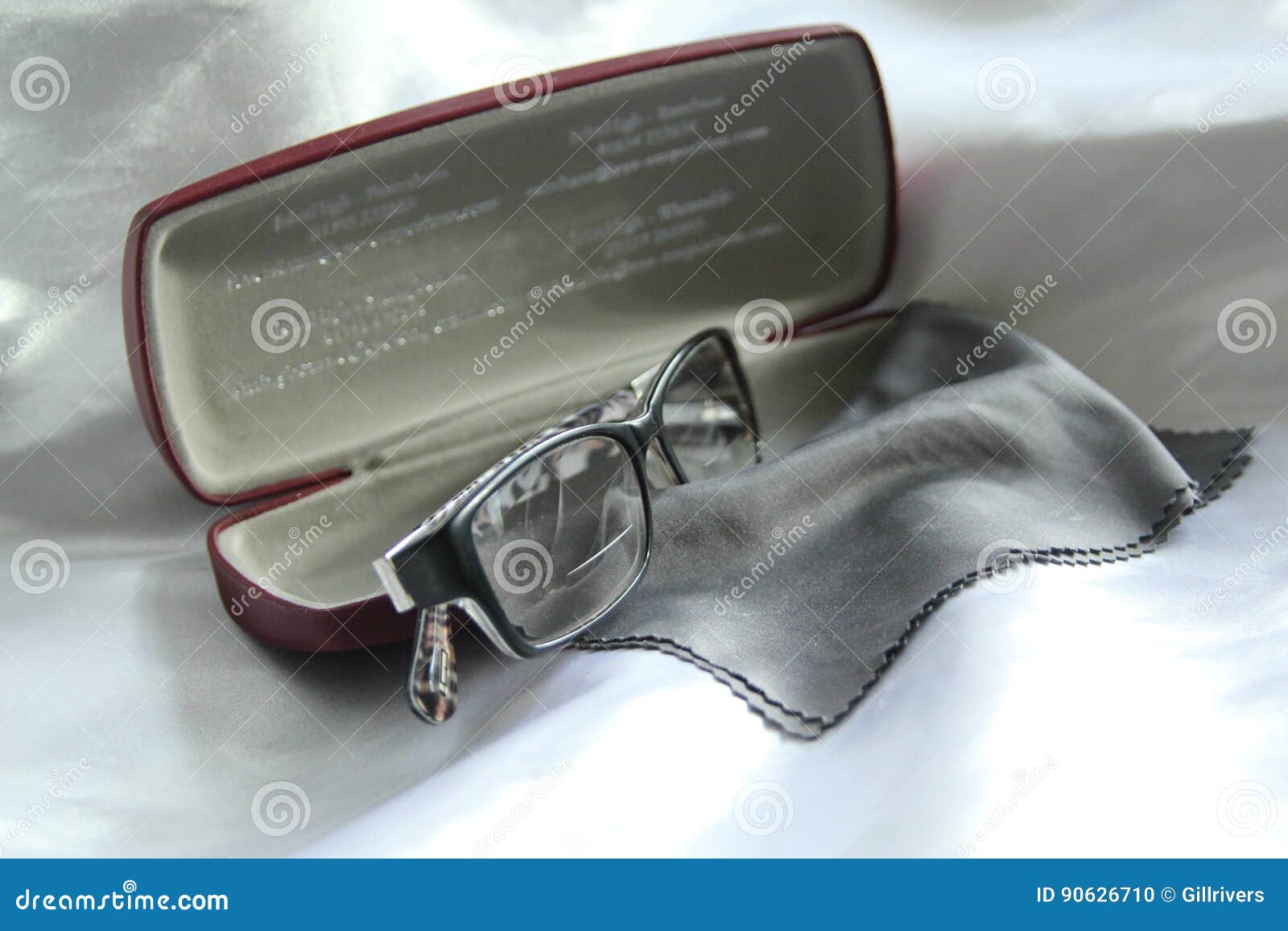 Spectacles and Case stock photo. Image of cases, businesses - 90626710