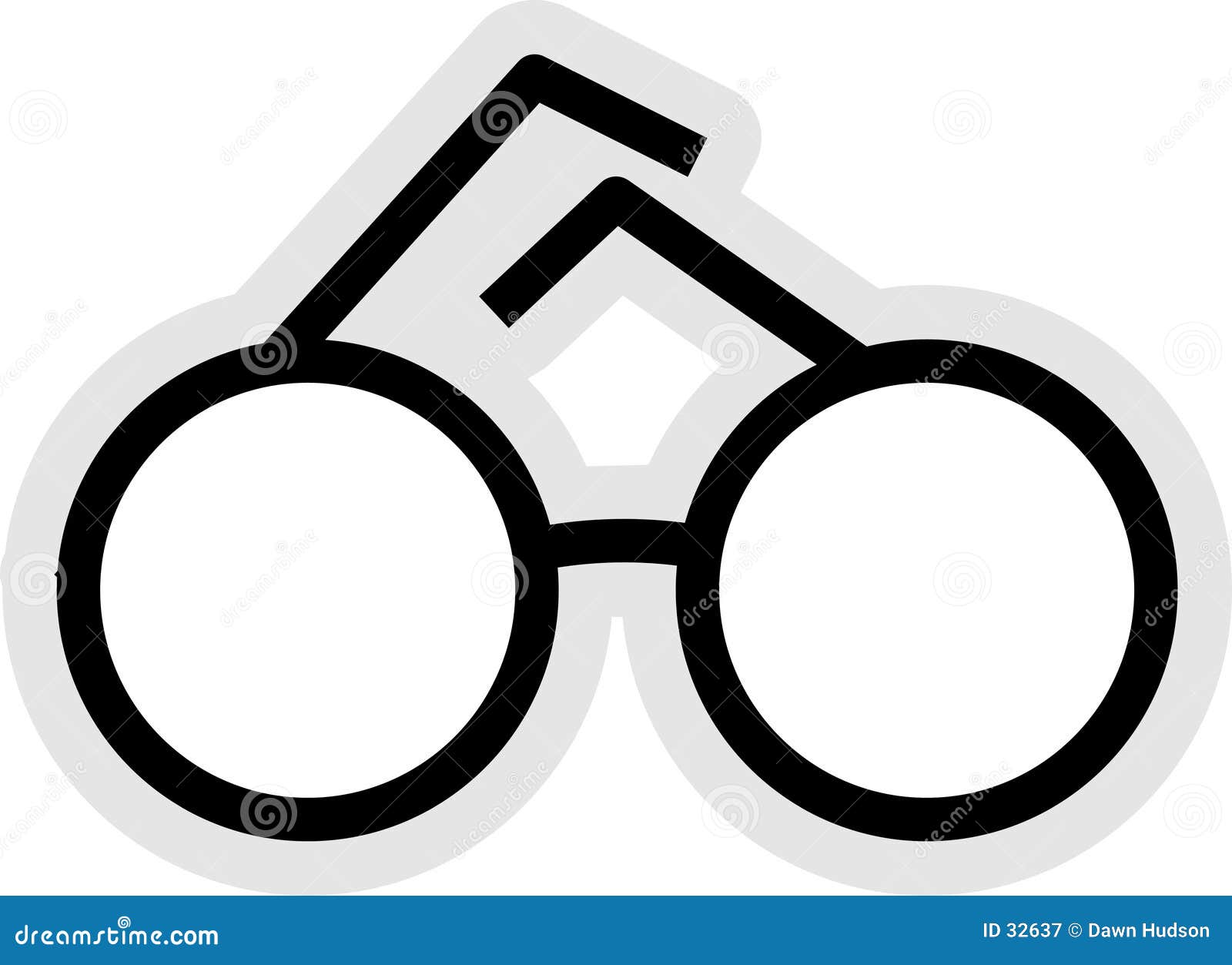 Spectacles Icon stock vector. Illustration of look, looking - 32637