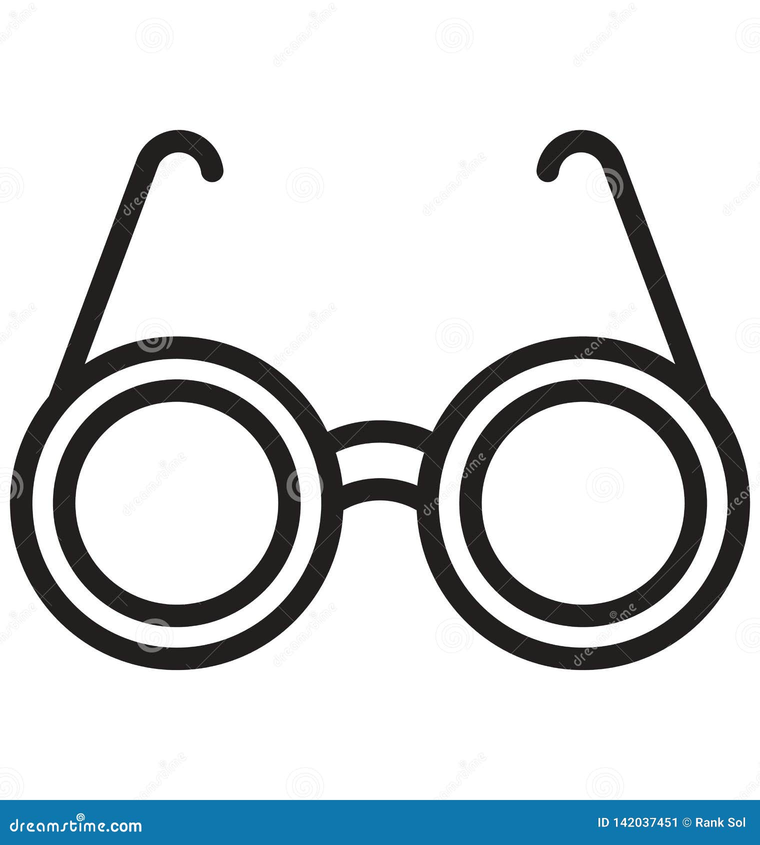 Spectacles Isolated Vector Icon that Can Easily Modify or Edit Stock ...