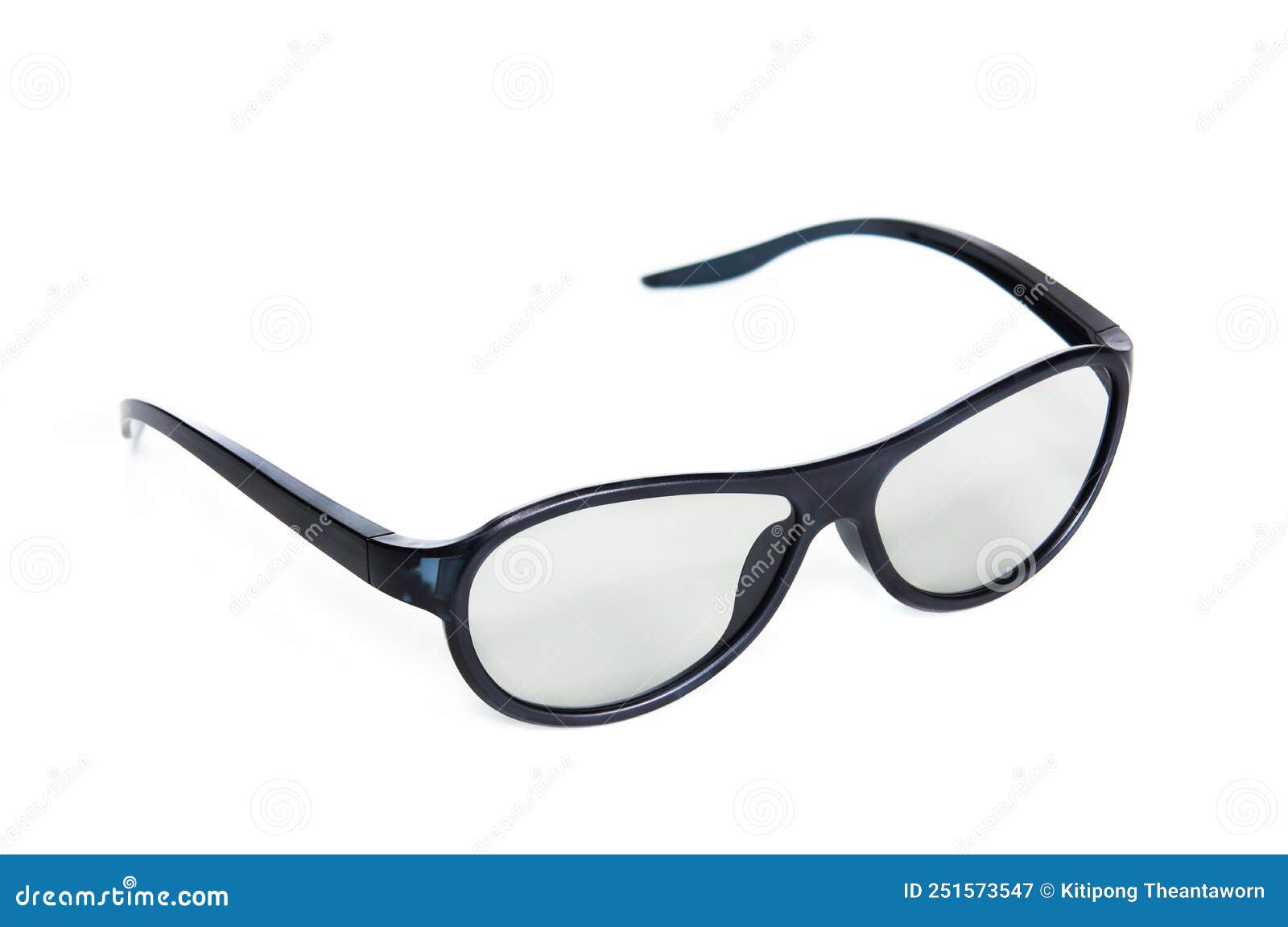 Spectacles Isolated on White Background Stock Image - Image of iris ...