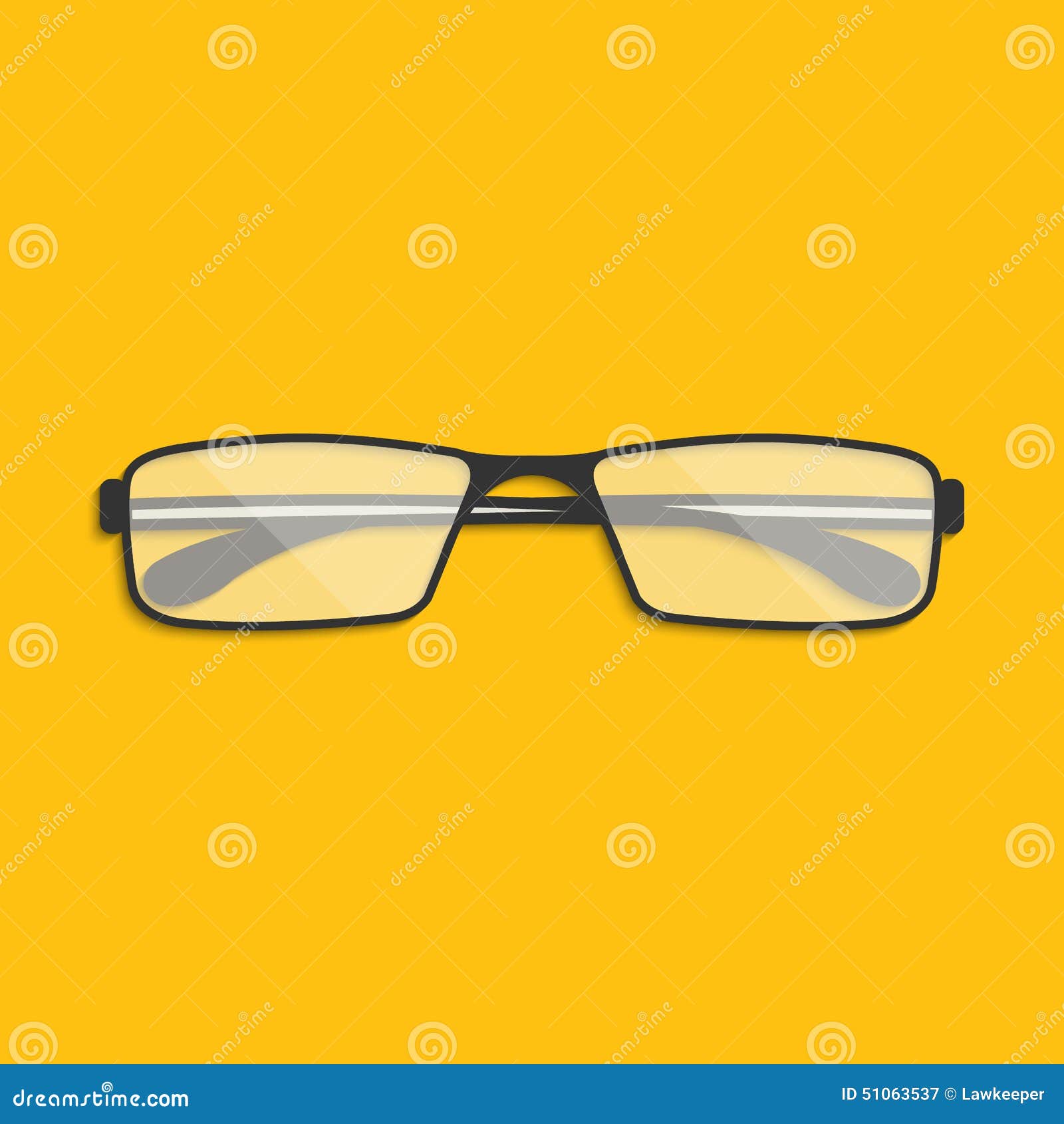 Spectacles stock vector. Illustration of glasses, modern - 51063537