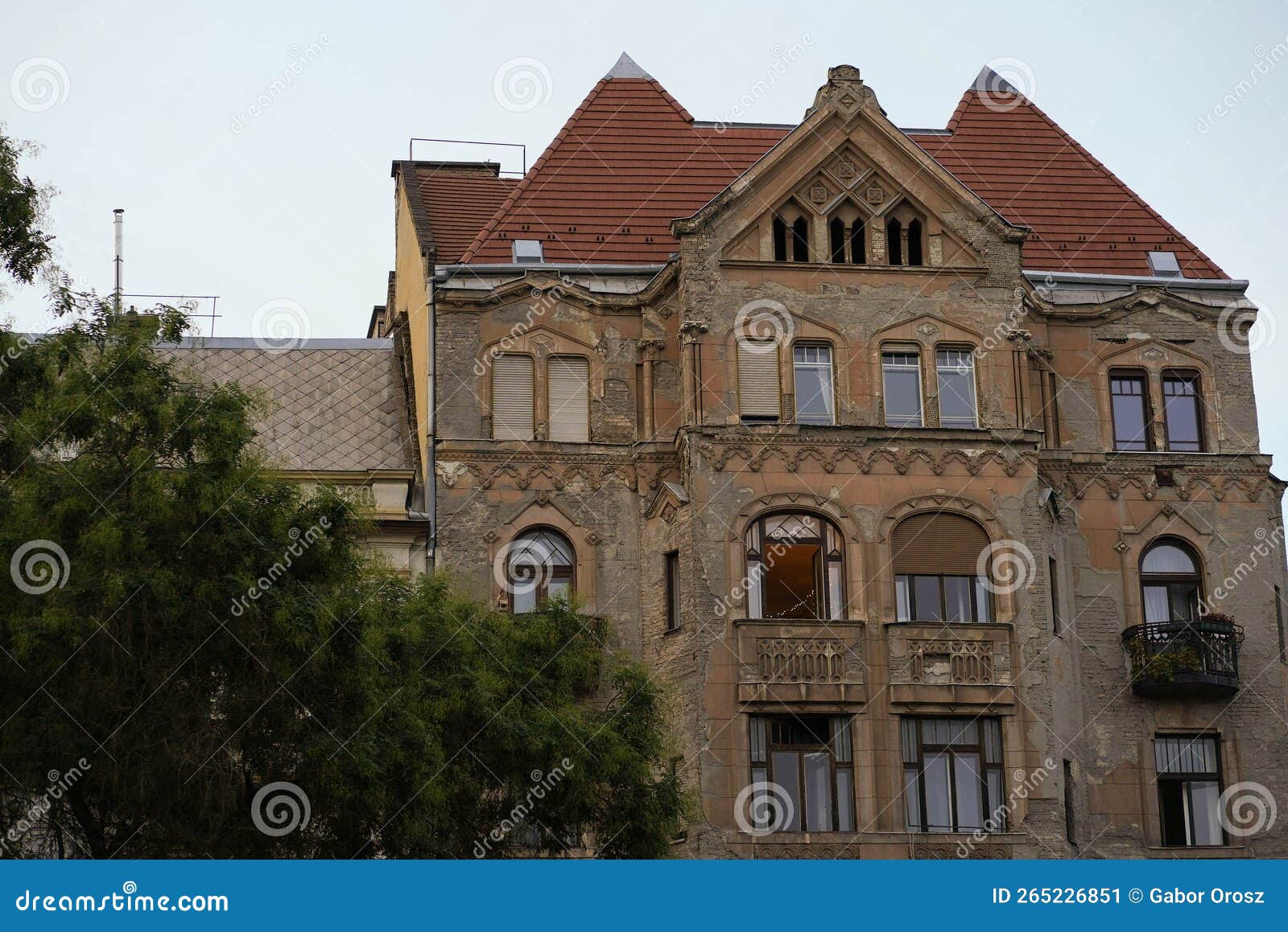 Spectacular Architecture of an Old European Building Editorial Photo ...