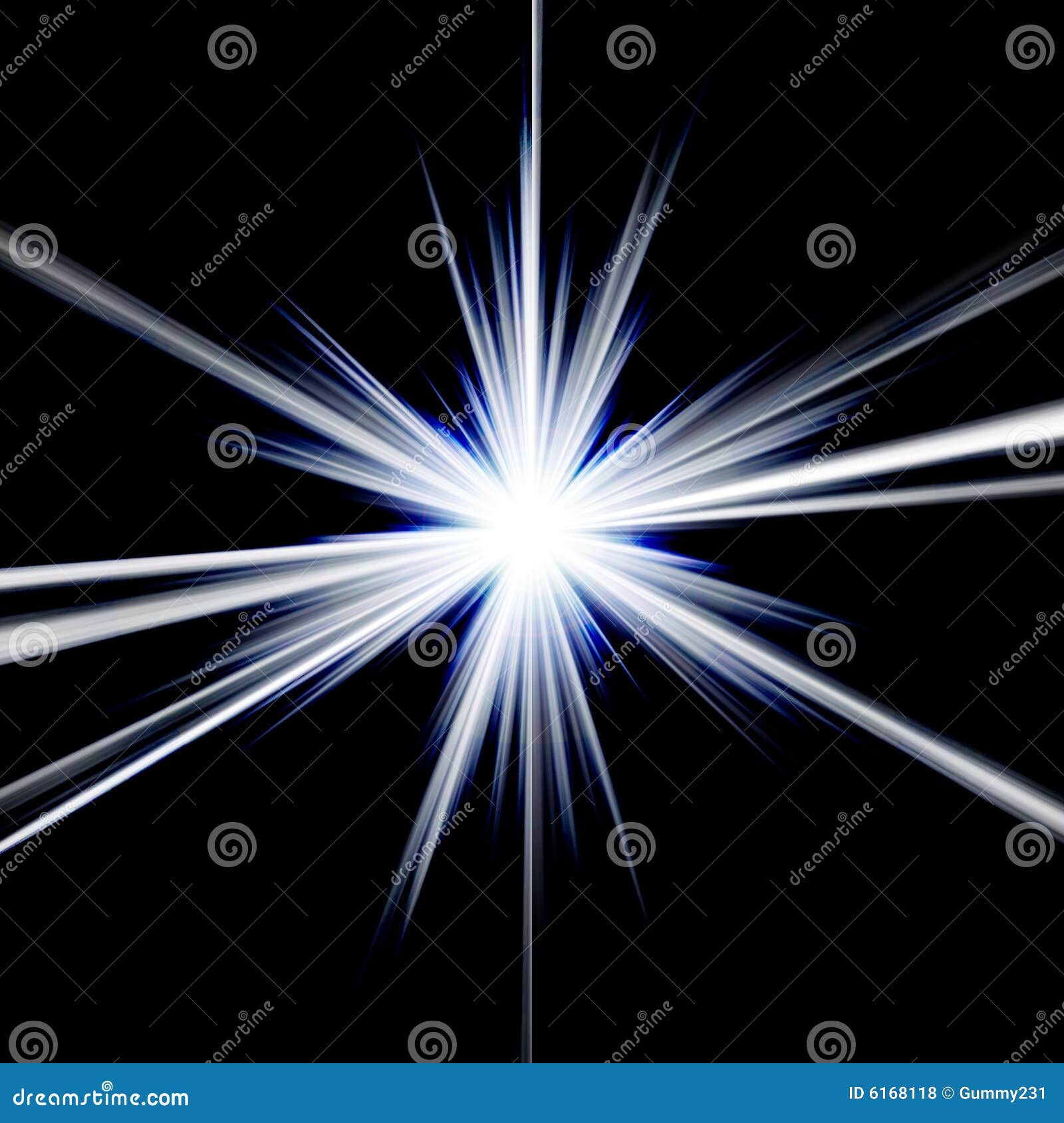 Spectacular Blue Star stock illustration. Illustration of natural - 6168118