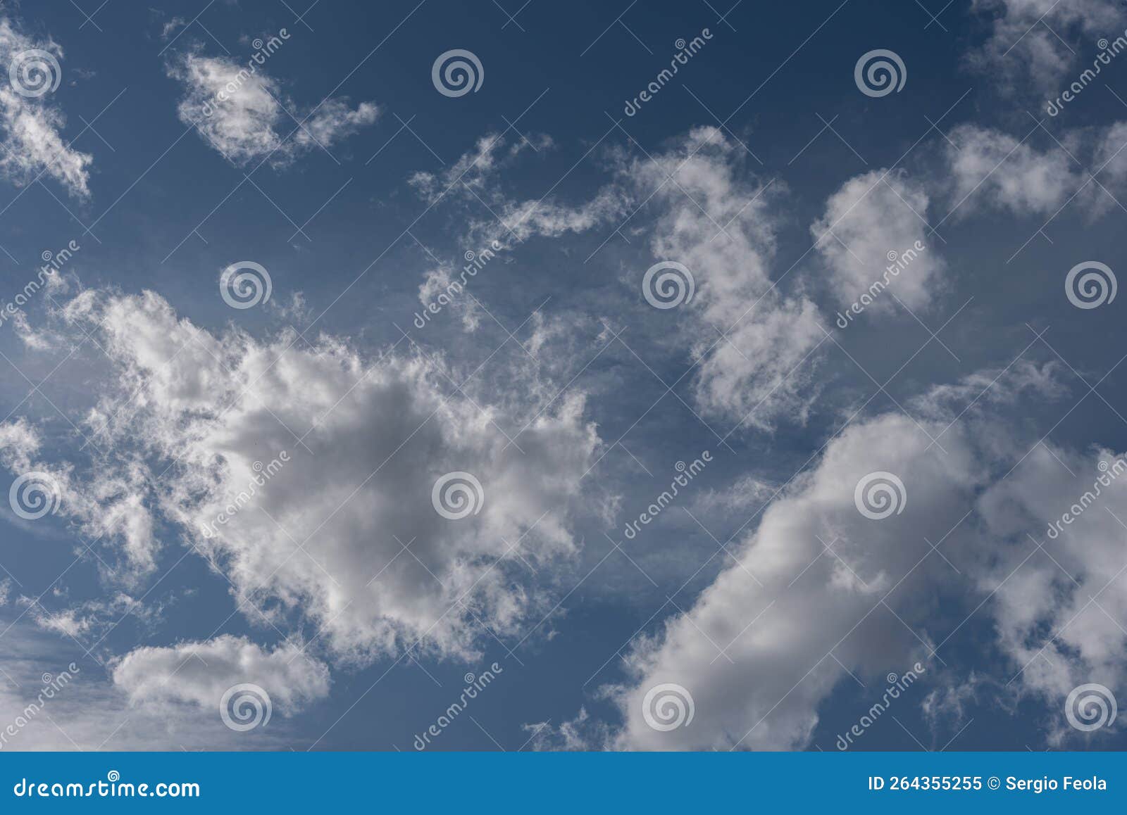 Spectacular Clouds in the Sky Stock Image - Image of gray, emotion ...