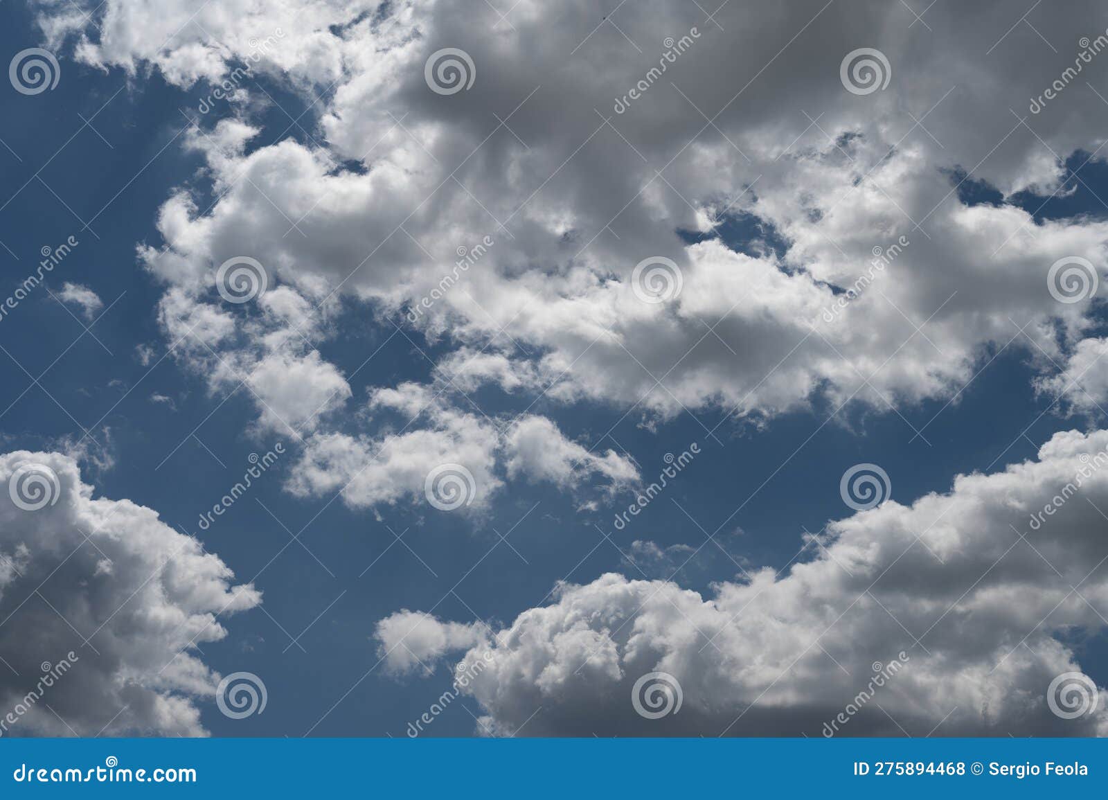Spectacular Clouds in the Sky Stock Photo - Image of cloudy, beautiful ...