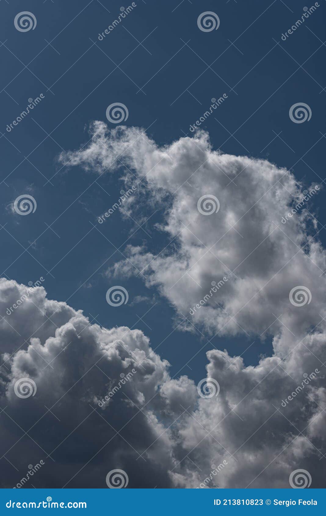 Spectacular Clouds in the Sky Stock Image - Image of beautiful, heaven ...