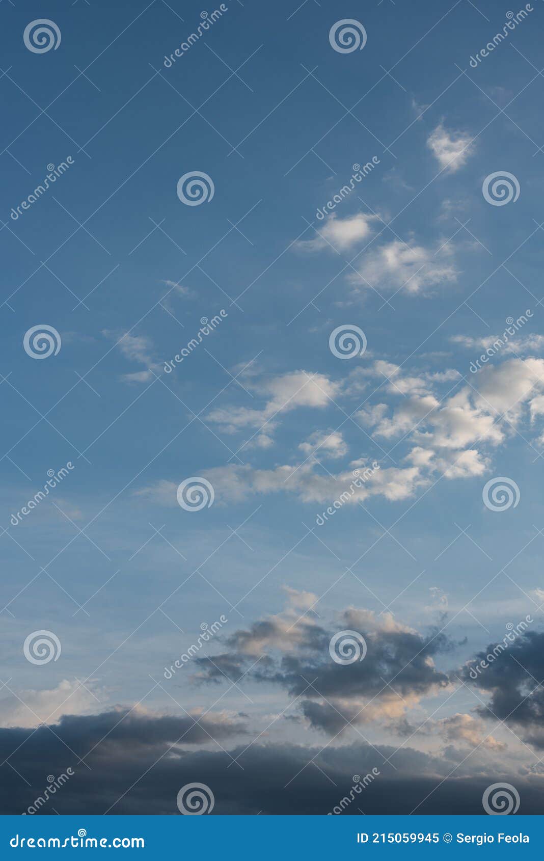 Spectacular Clouds in the Sky. Stock Image - Image of cirrus, cloudy ...