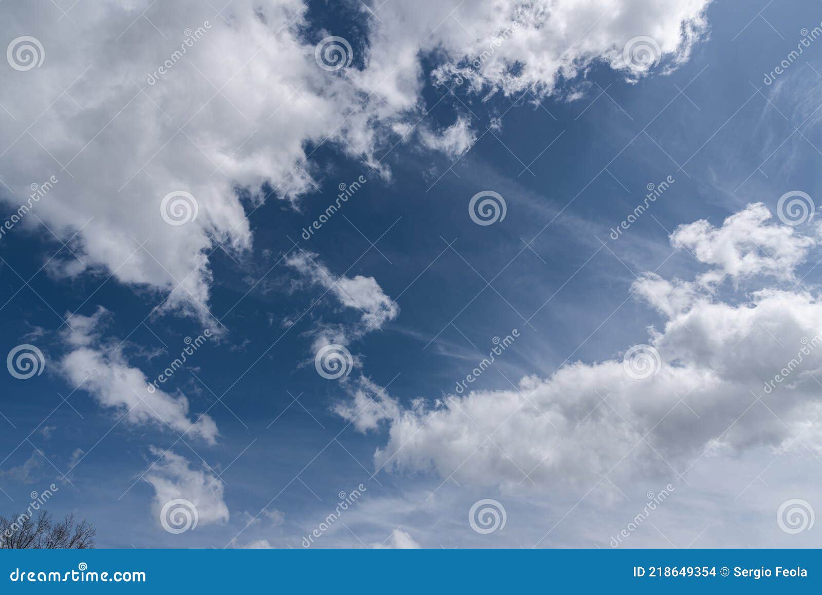 Spectacular Clouds in the Sky Stock Photo - Image of imagination ...