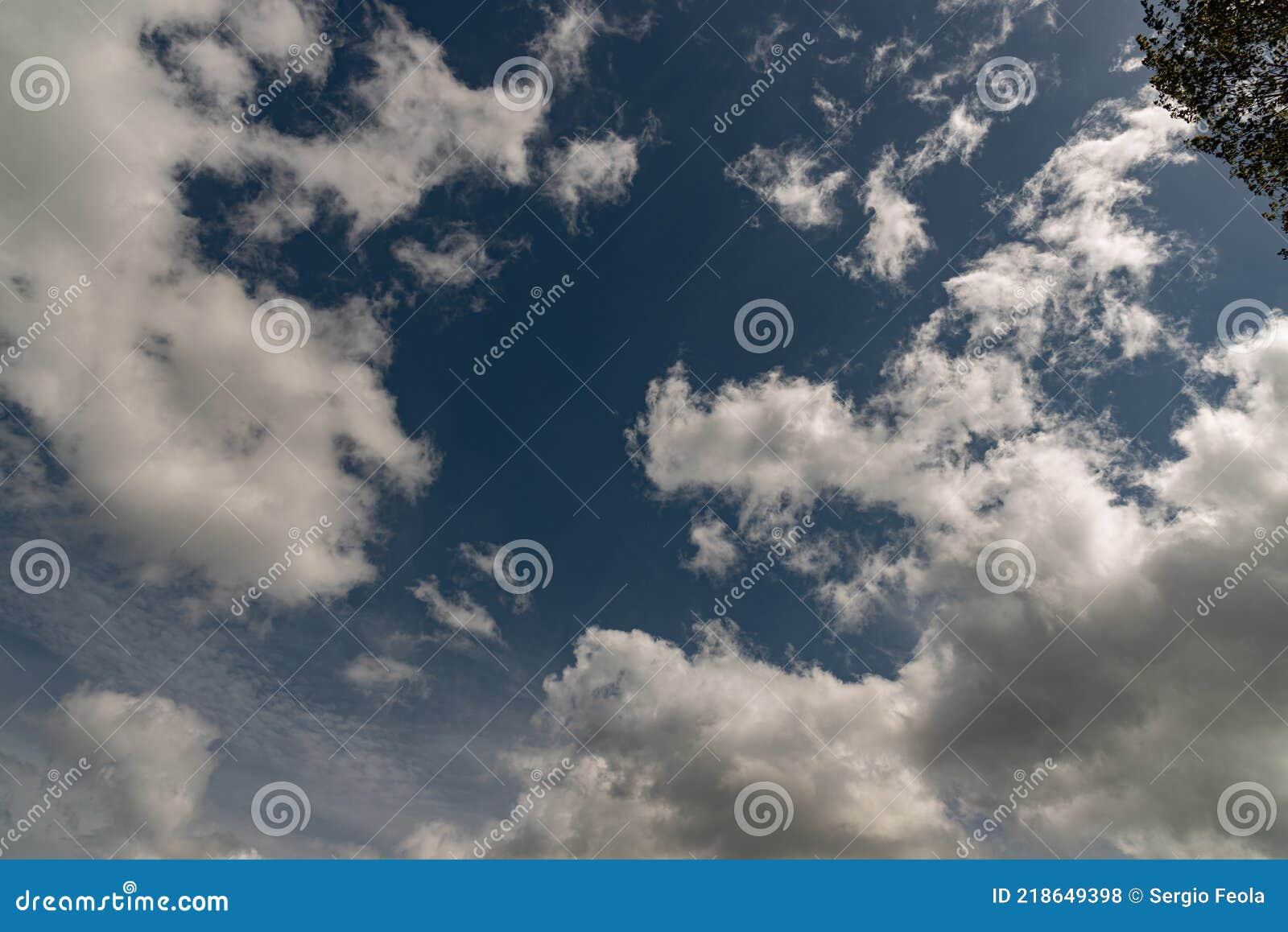 Spectacular Clouds in the Sky Stock Photo - Image of color, cloud ...