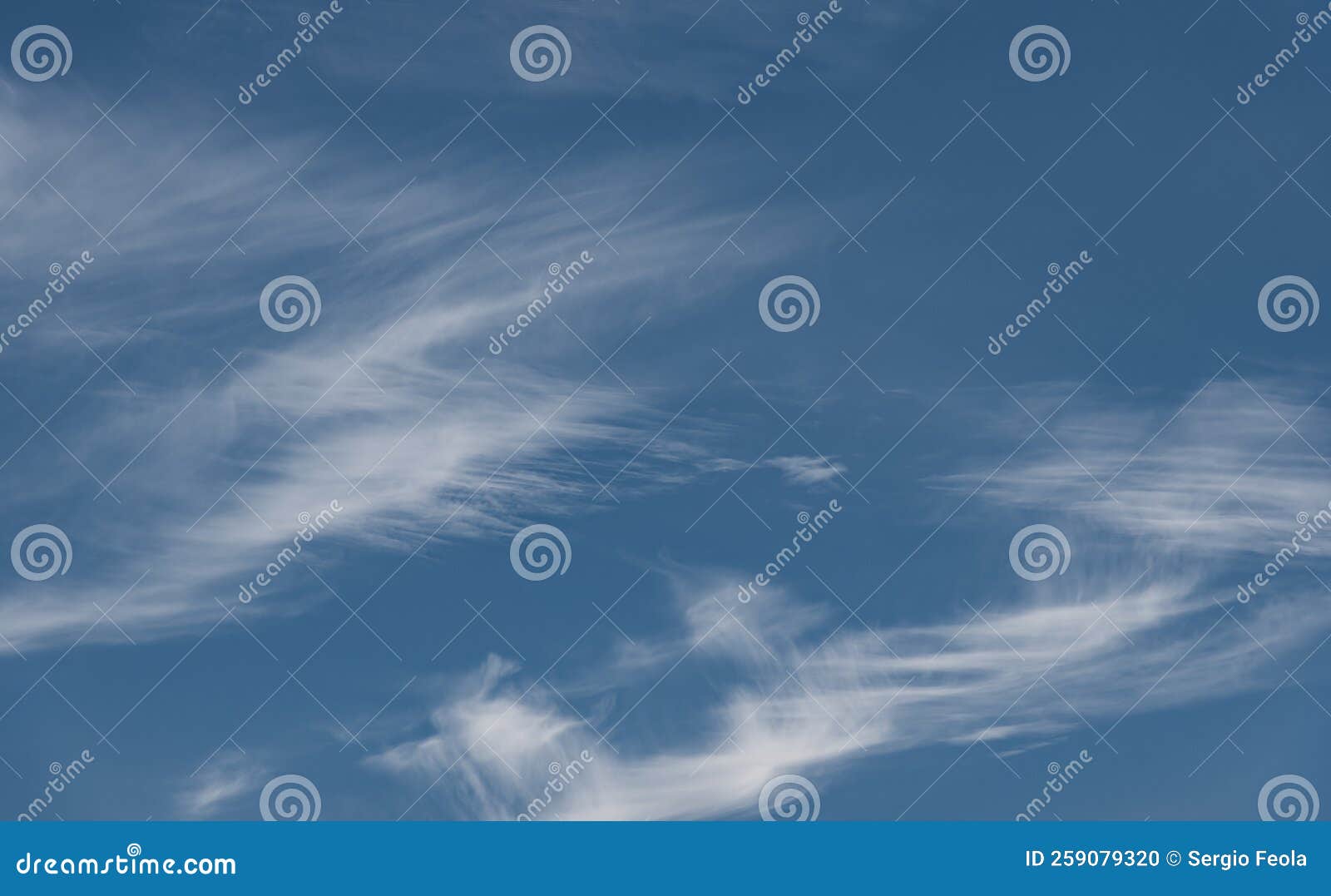 Spectacular Clouds in the Sky Stock Photo - Image of delicate ...