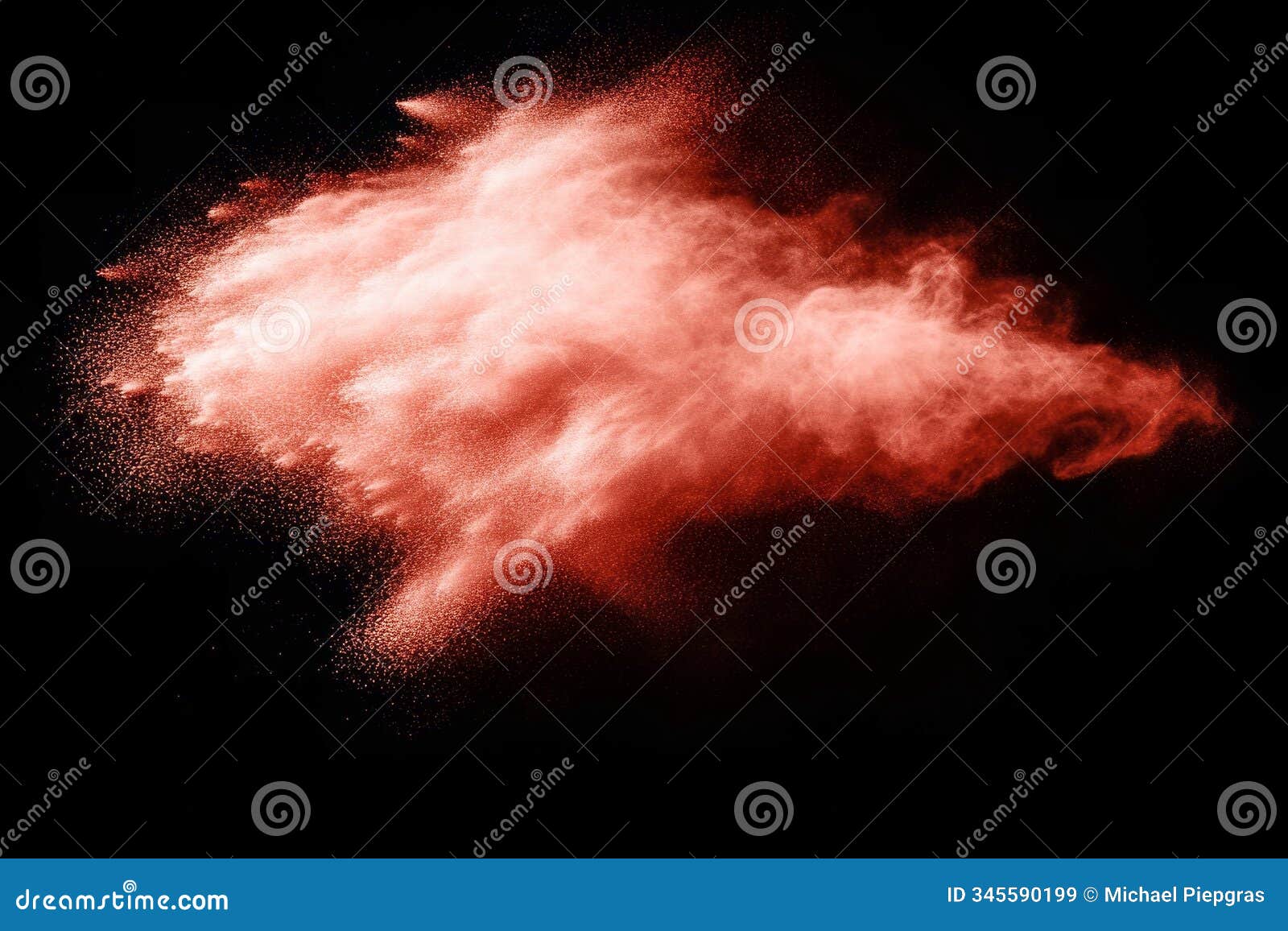 Spectacular Exploding Powder Background in Vibrant Colors Used at the ...