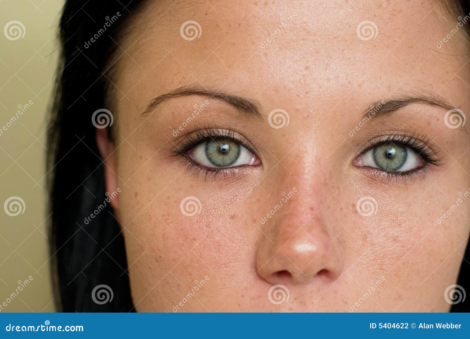 Spectacular eyes stock photo. Image of brunette, teen - 5404622