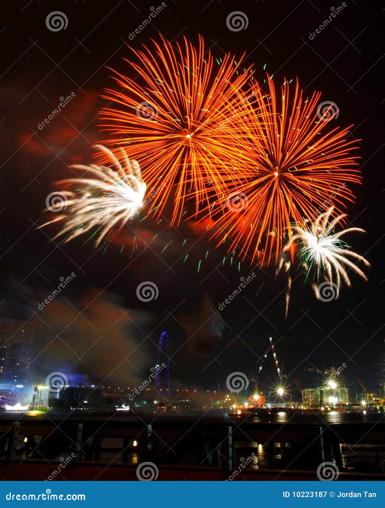Spectacular fireworks stock image. Image of parade, colorful - 10223187