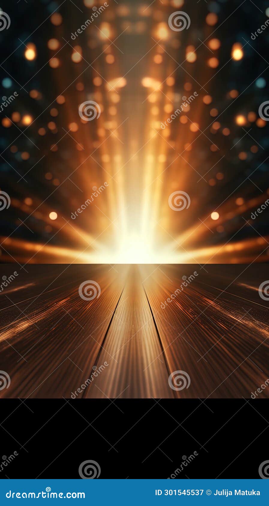 Spectacular Light Rays and Reflection on an Abstract Background Stock ...