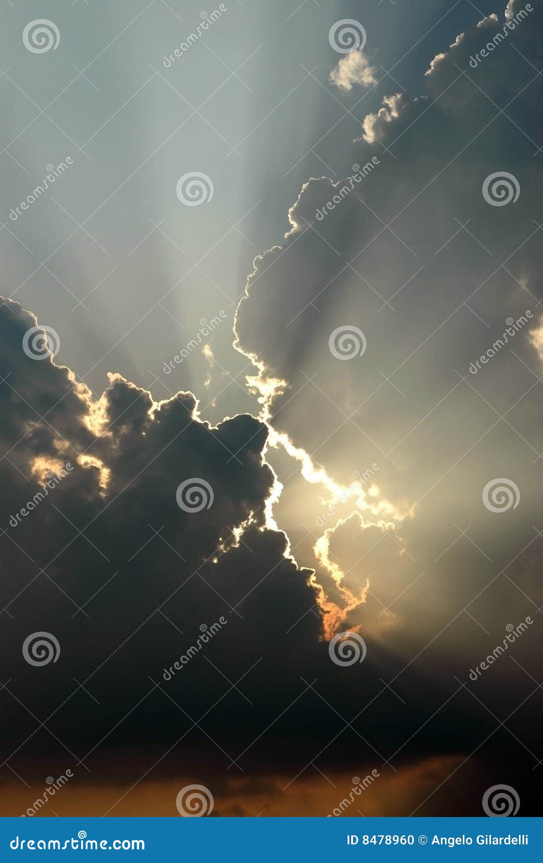 Spectacular Lights on the Sky Stock Photo - Image of background, spirit ...
