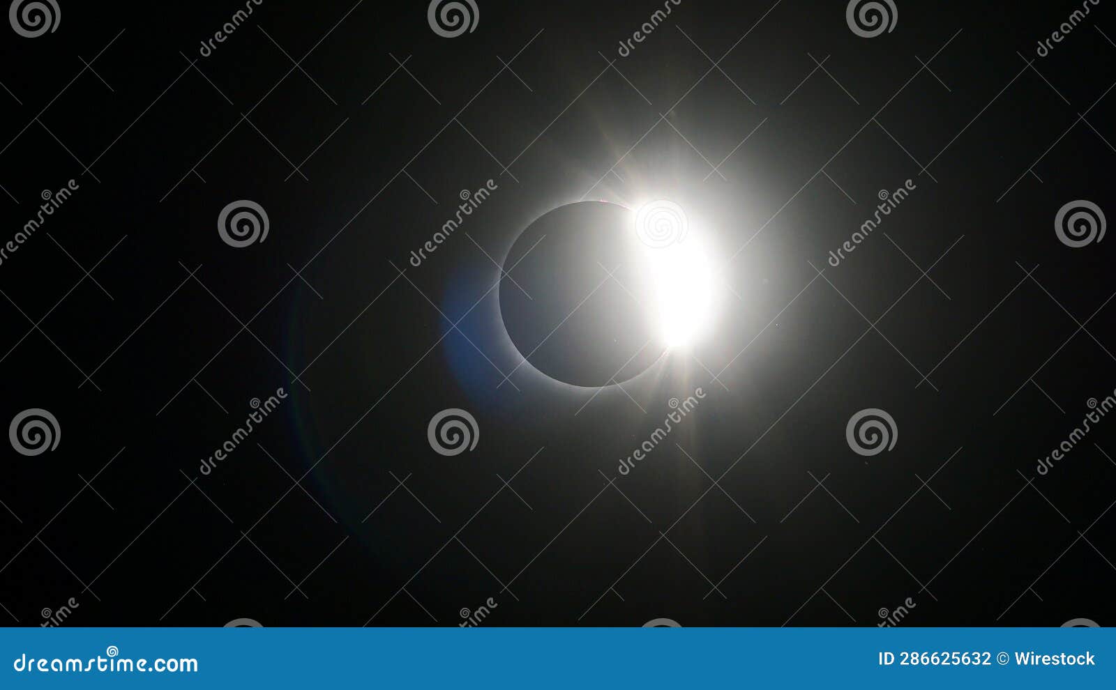 Spectacular Night Sky with a Stunning Solar Eclipse Stock Photo - Image ...