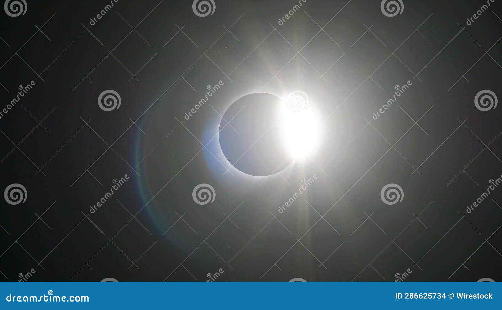 Spectacular Night Sky with a Stunning Solar Eclipse Stock Photo - Image ...