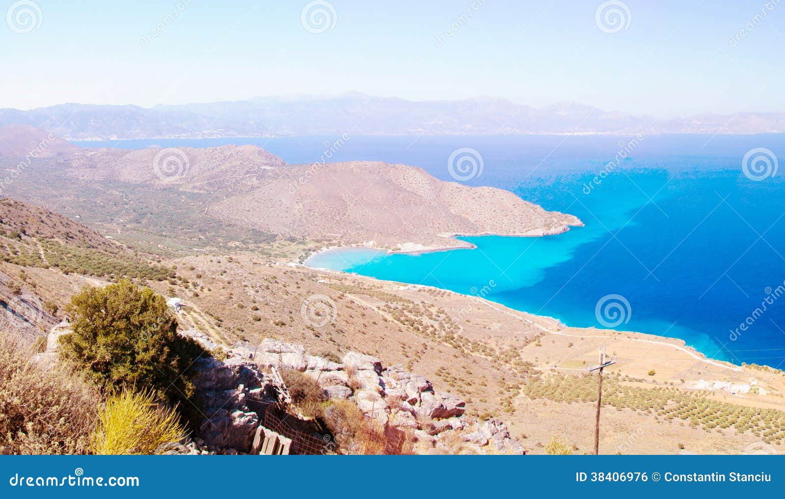 Spectacular Scenery from Crete Island Stock Photo - Image of greece ...