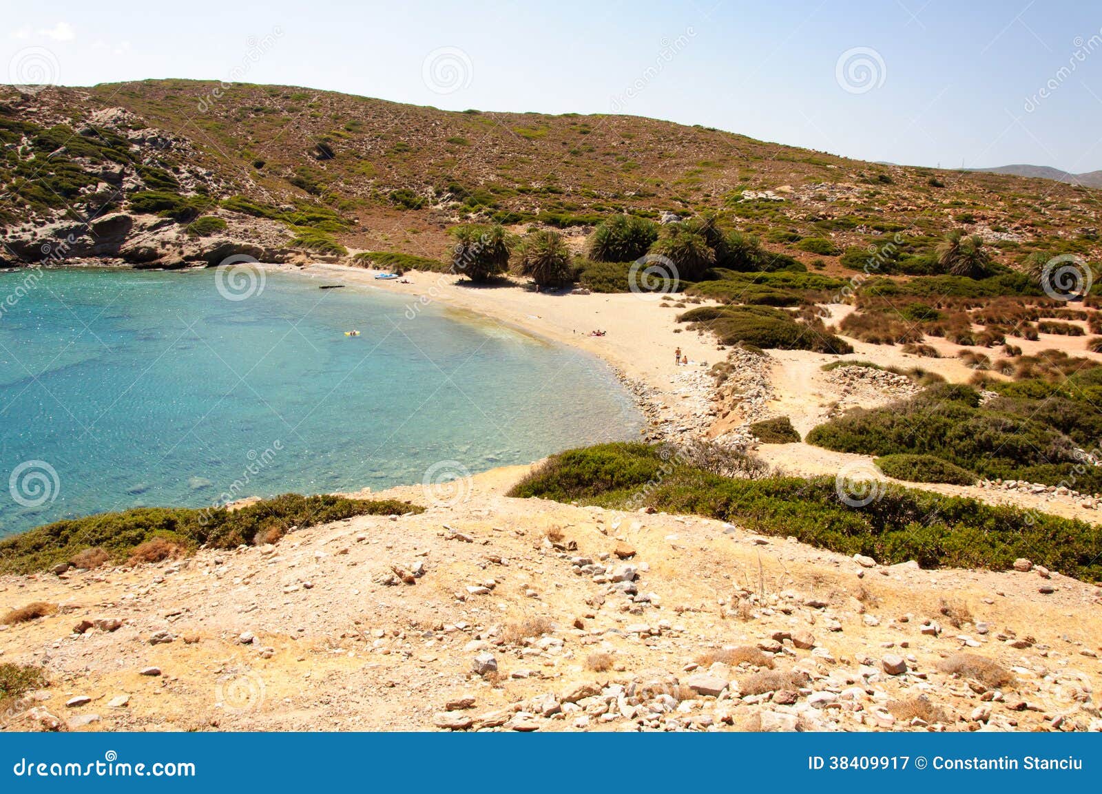 Spectacular Scenery from Crete Island Stock Image - Image of relaxation ...