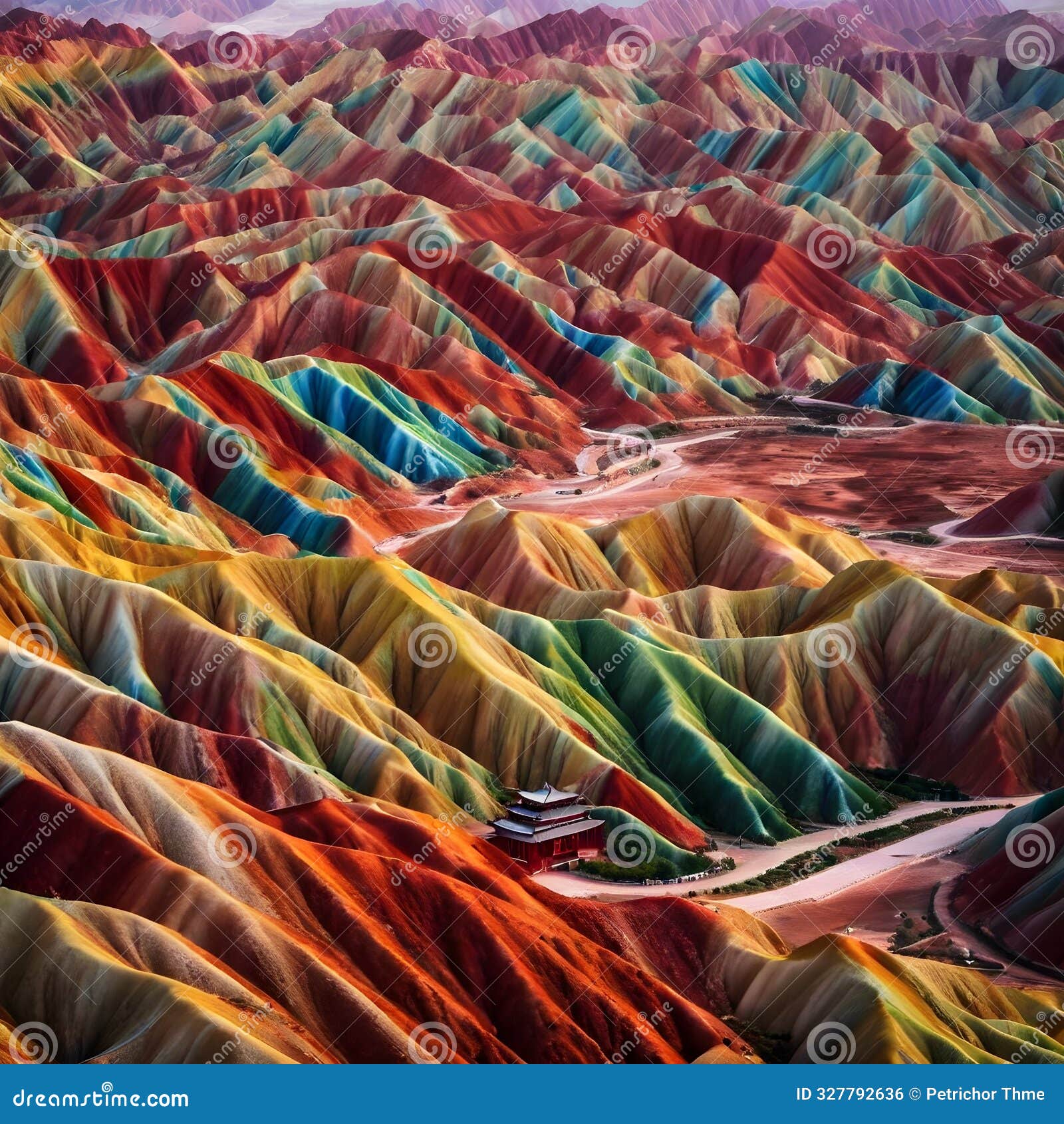 Spectacular Scenery: the Rainbow-Colored Landforms of Zhangye Danxia ...