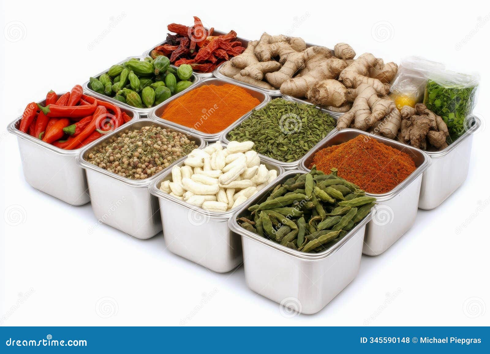 Spectacular Spices Background in Very Different Tastes Stock Photo ...