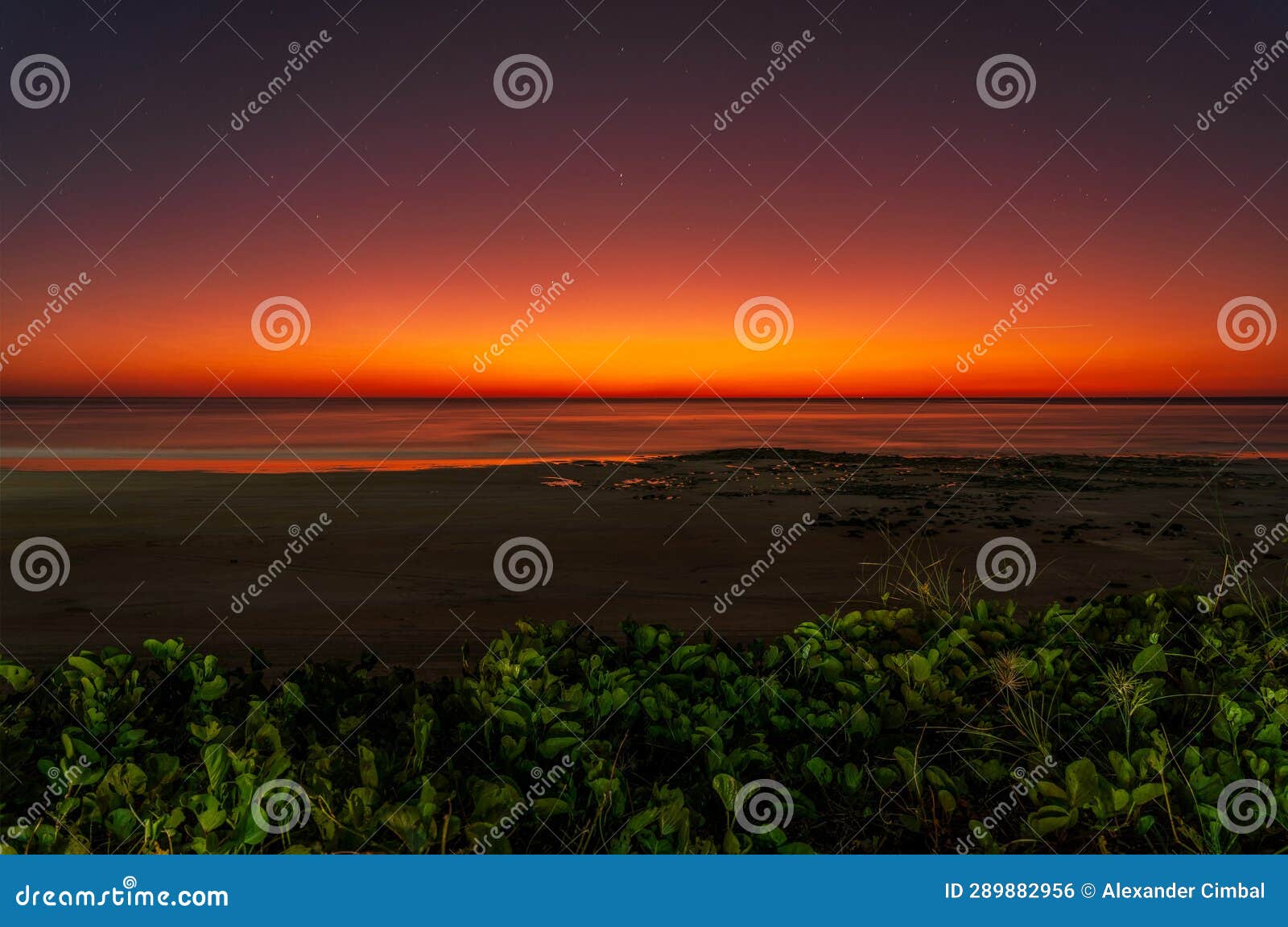 Spectacular Sunset in Broome, WA, Australia Stock Photo - Image of ...