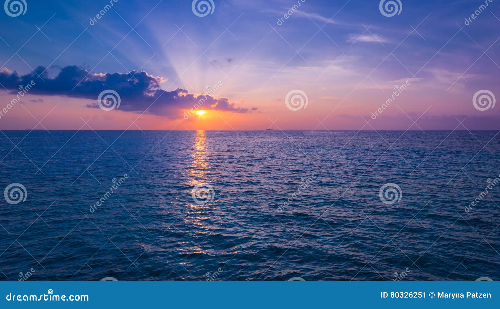 Spectacular sunset. stock image. Image of bright, remote - 80326251