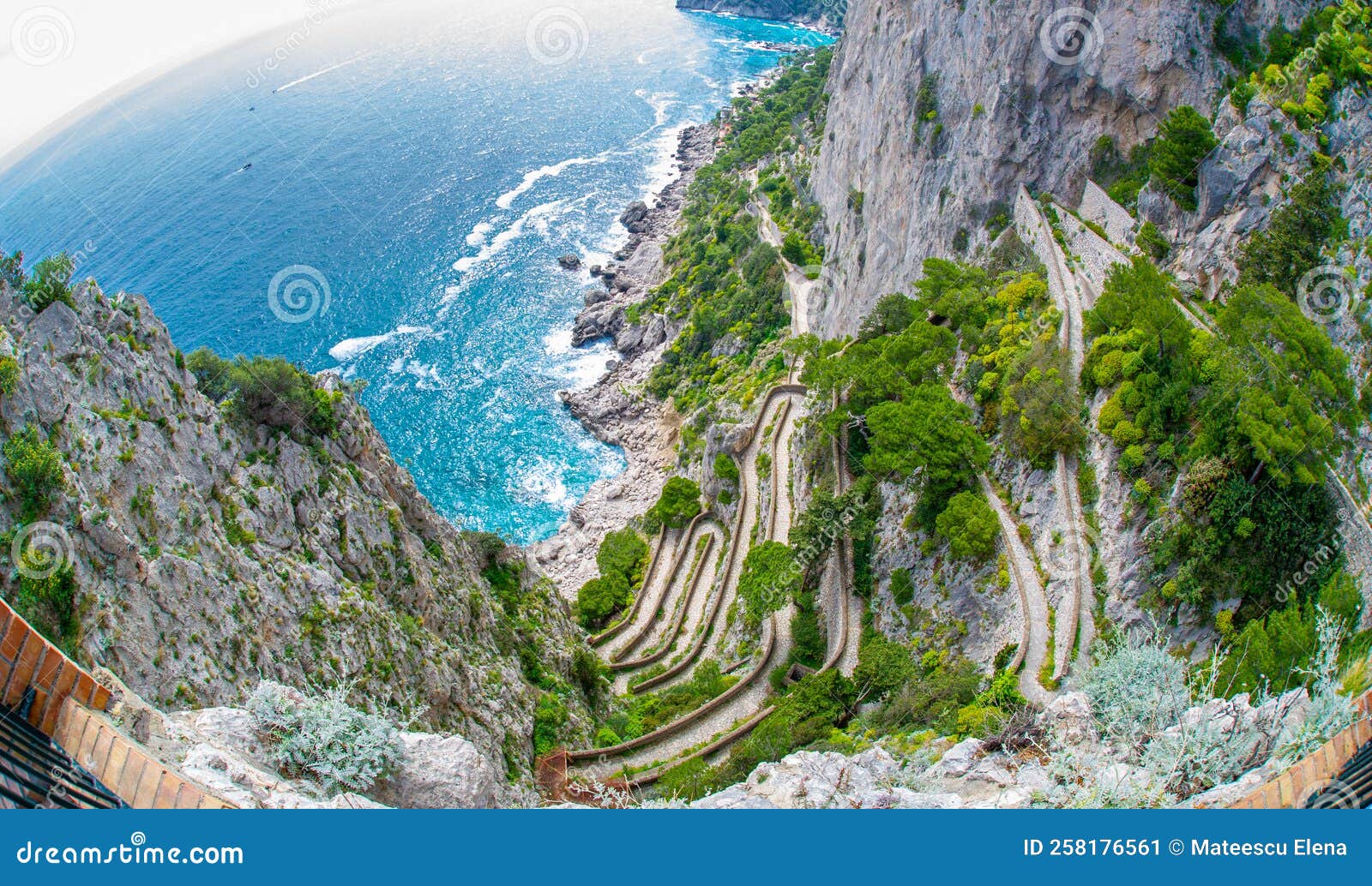Spectacular View from Above in Capri Italy Stock Image - Image of ... Spectacular View from Above in Capri Italy Stock Image - Image of ...