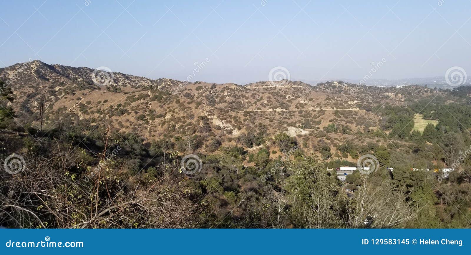 Spectacular View from Griffith Observatory Stock Image - Image of ...