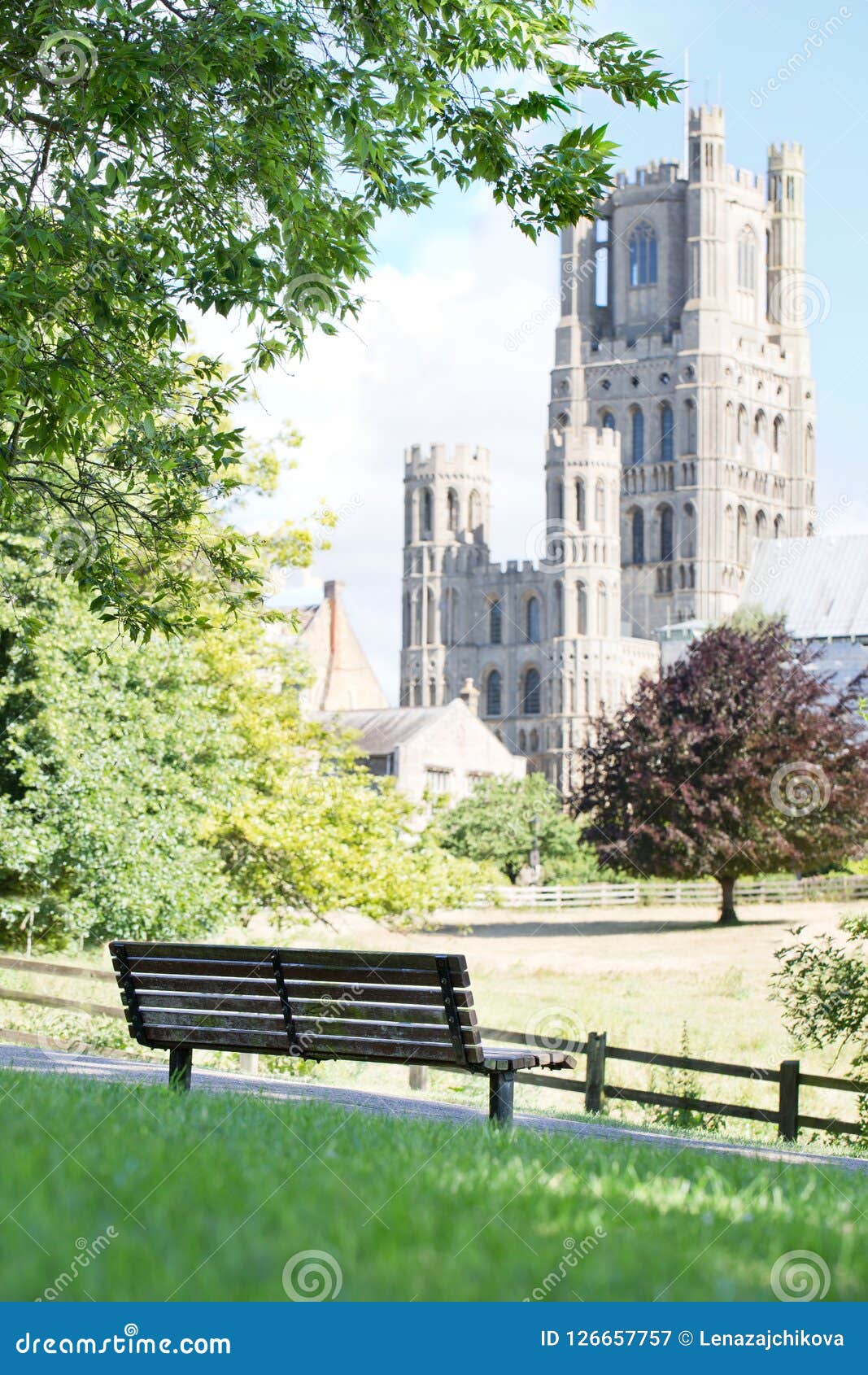 Spectacular View of the Old Cathedral Stock Image - Image of season ...
