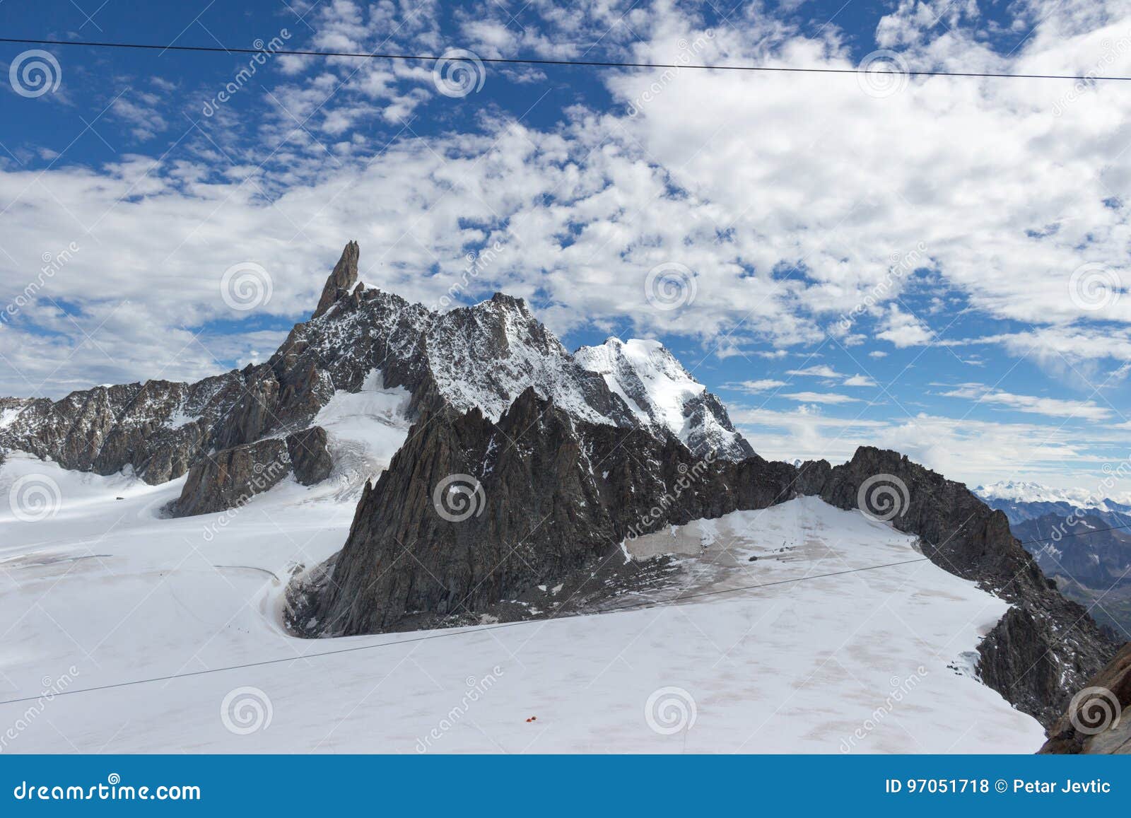 Spectacular View To Mount Blanc Massif from 360 Degree Observation ...