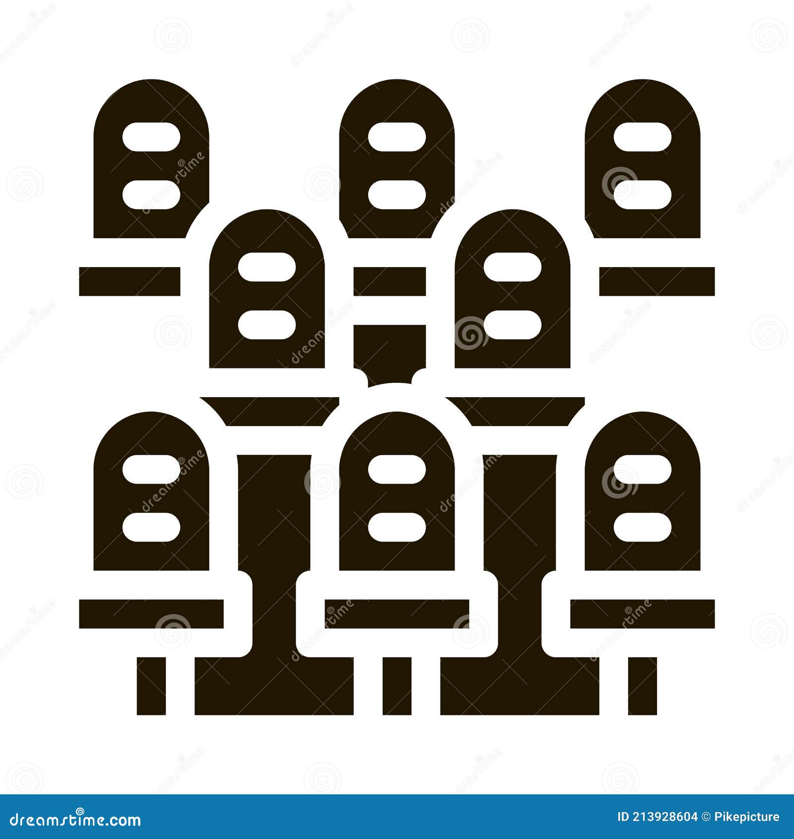 Seating Icon On White Background. Simple Element Illustration From ...