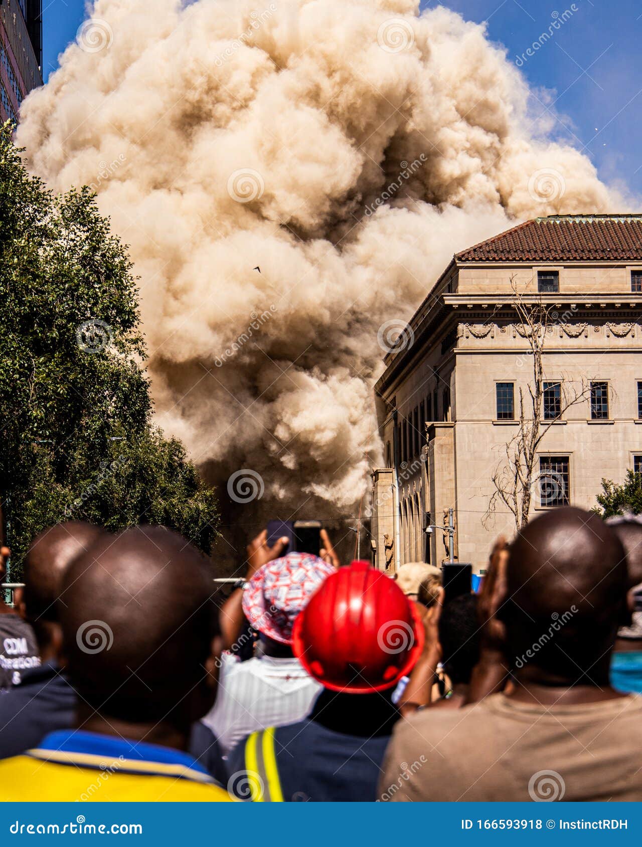 Spectator View of an Implosion Editorial Stock Photo - Image of view ...