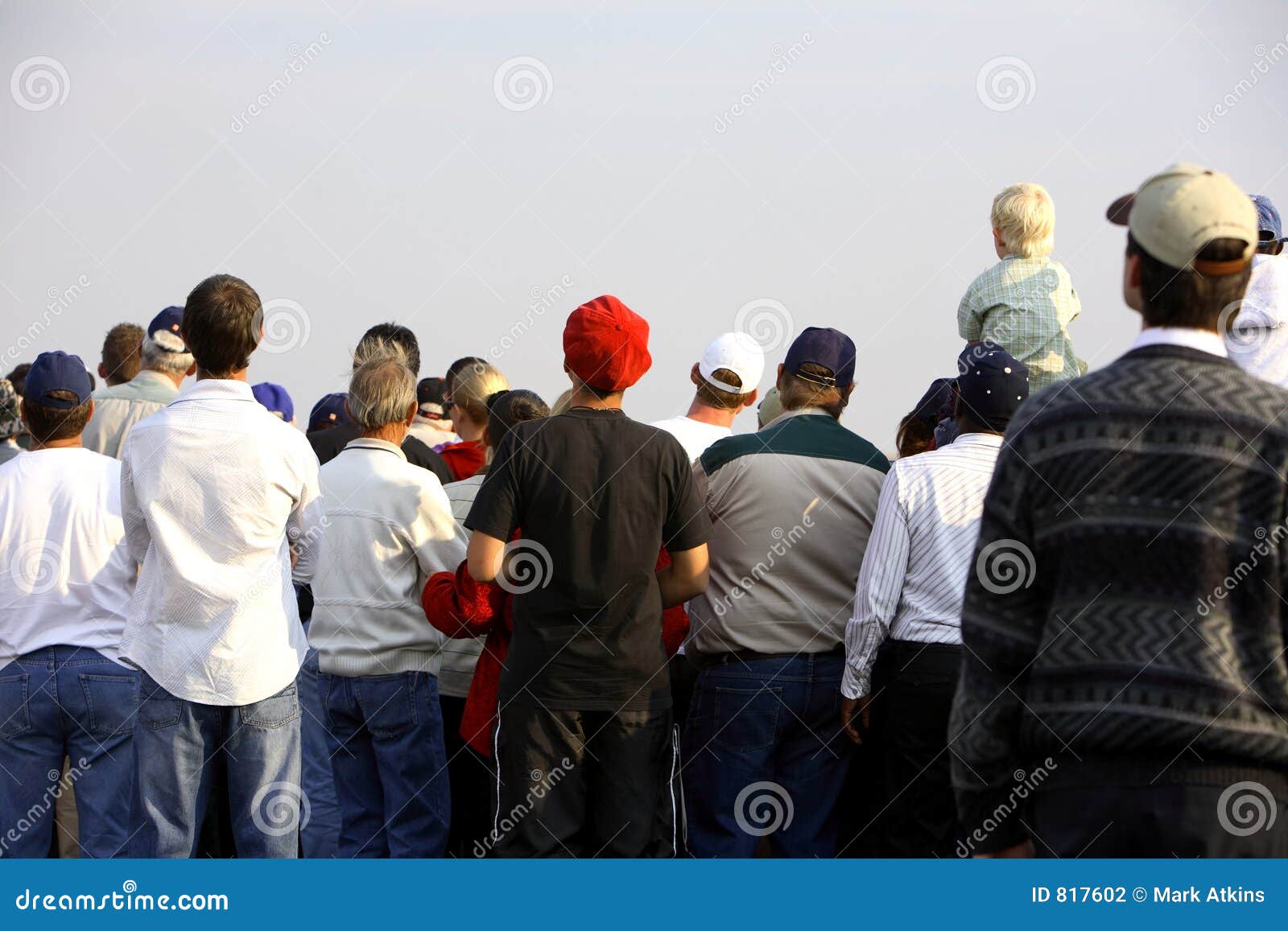Spectators stock photo. Image of jersey, still, space, interest - 817602