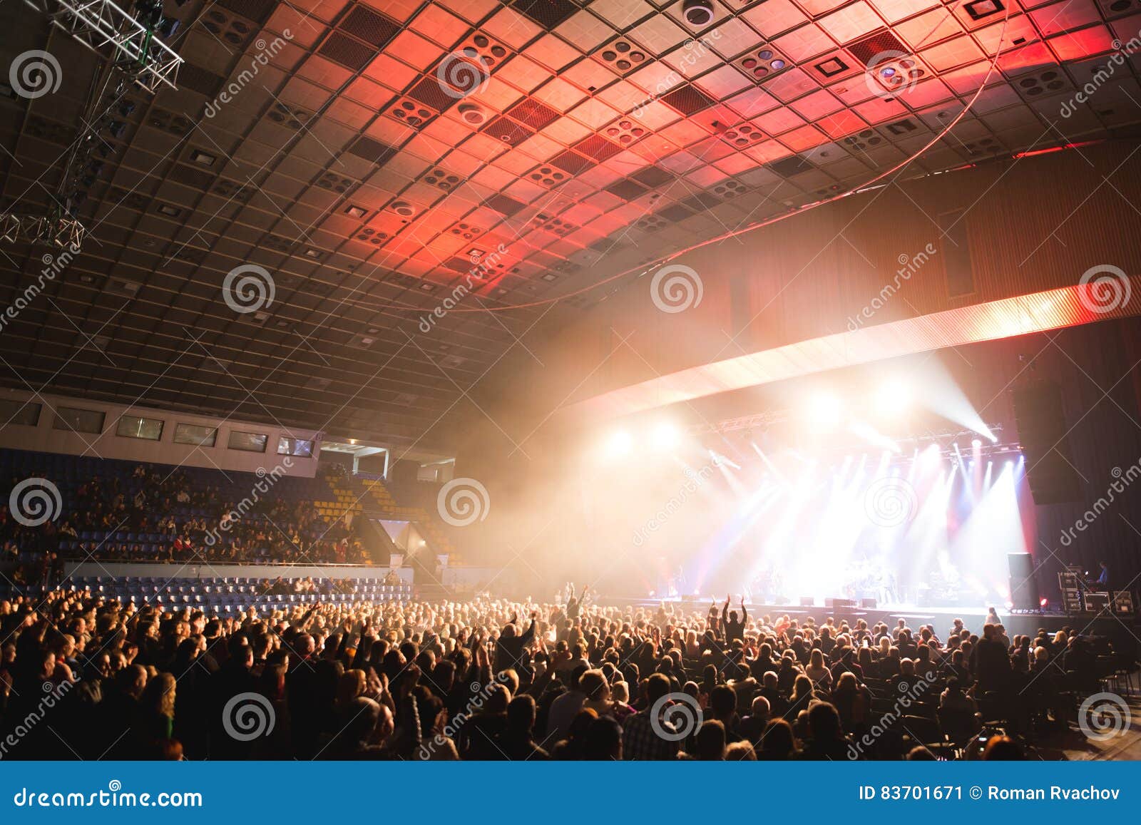 Spectators in the Large Concert Hall. Editorial Photo - Image of ...