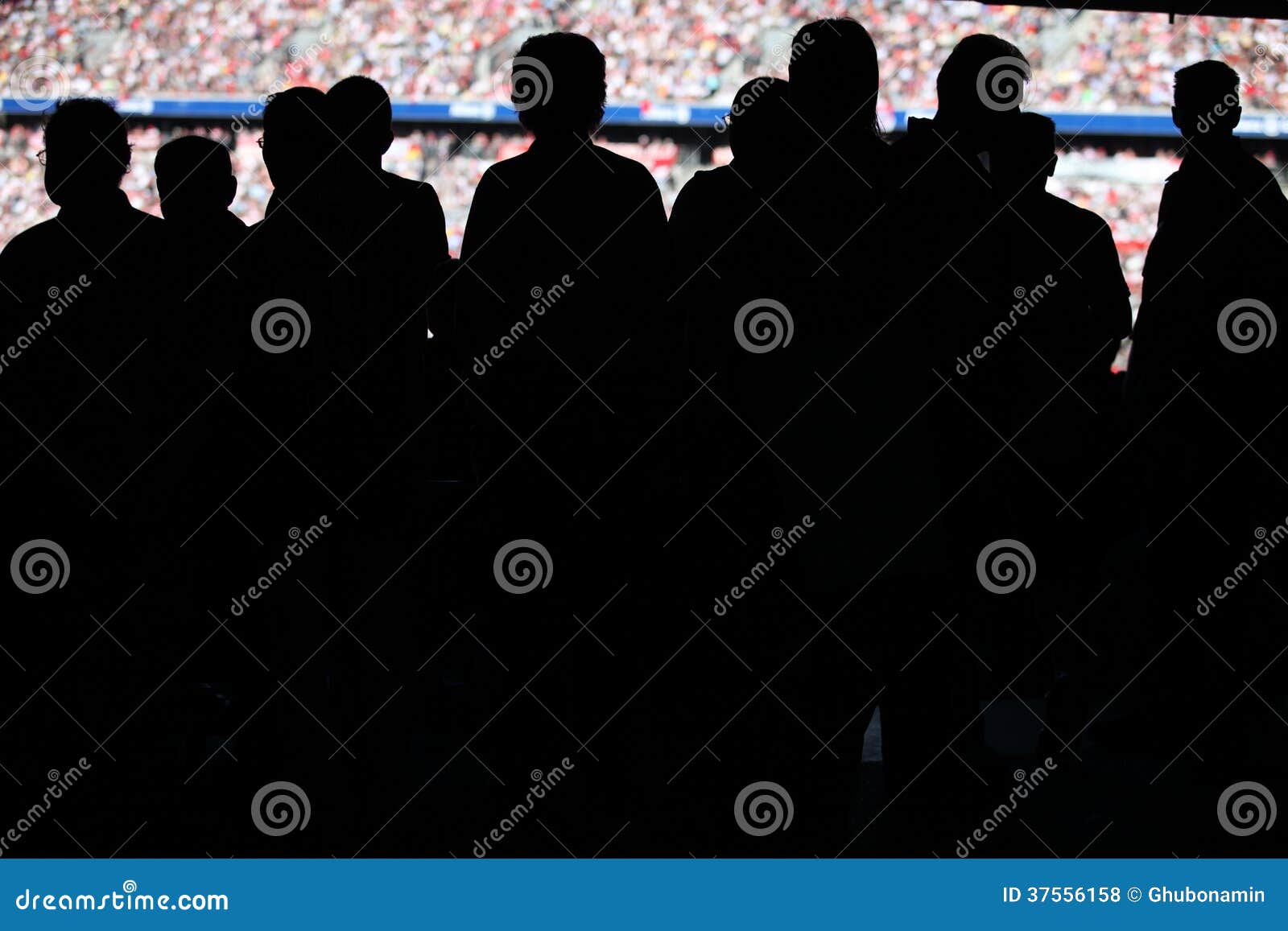 Spectators stadium stock photo. Image of soccer, team - 37556158