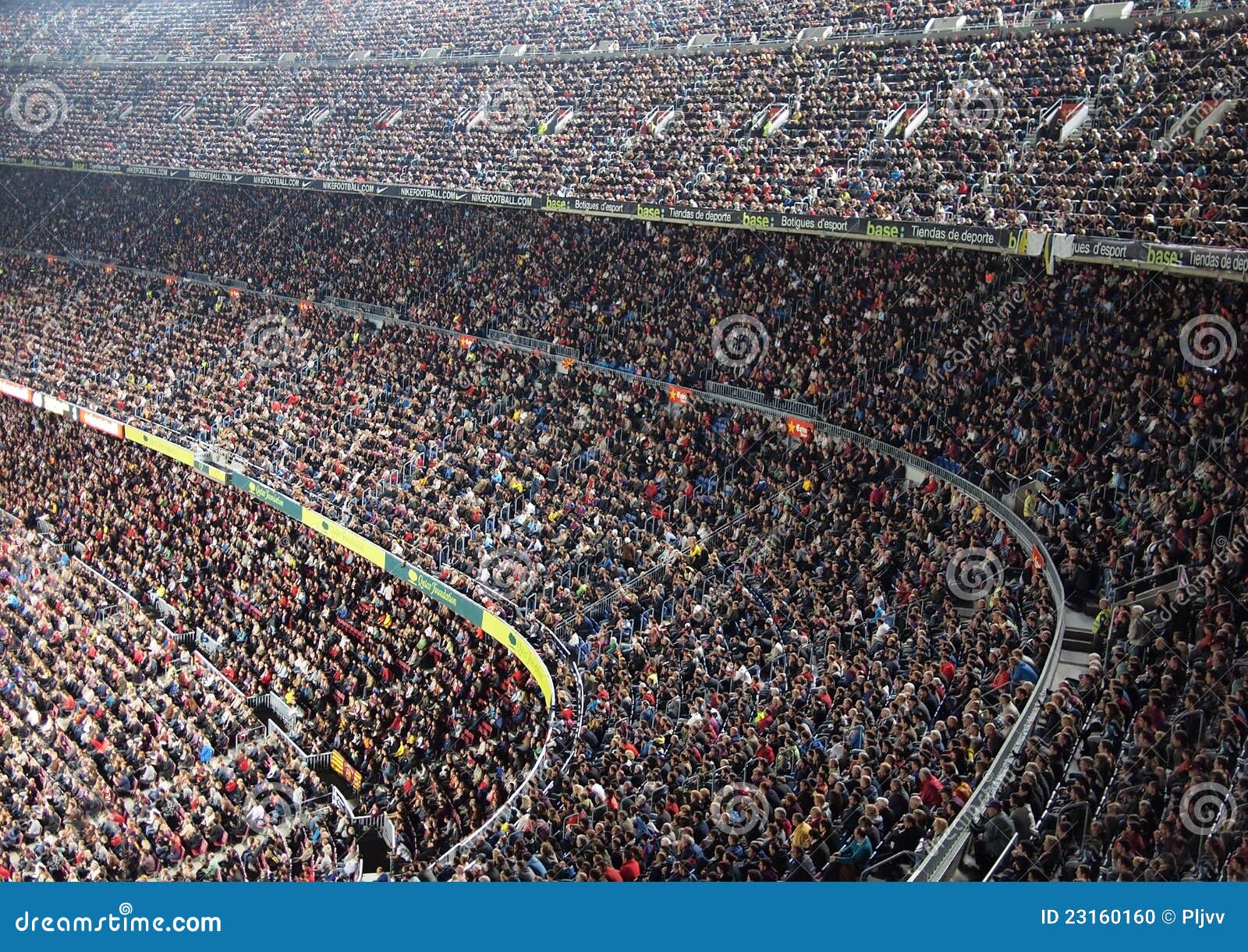 Spectators in the Stadium Watching Sports Editorial Image - Image of ...