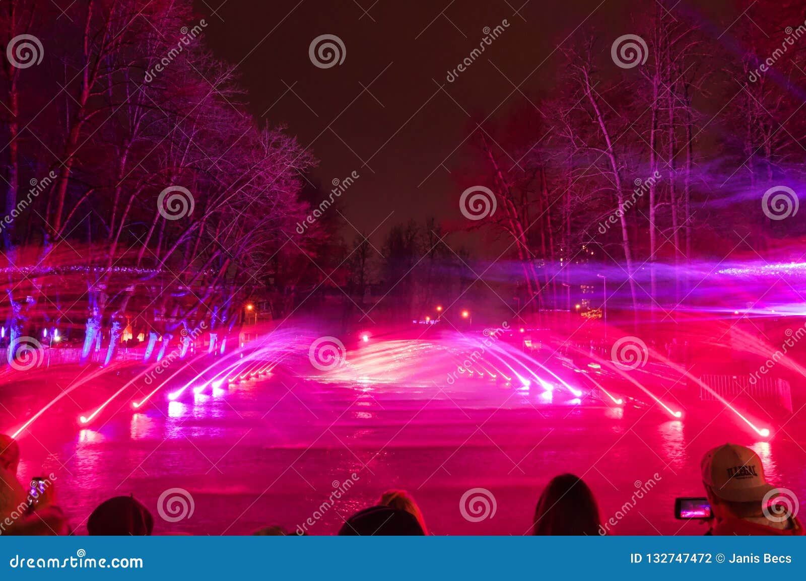 Spectacular Water and Multi-colored Light and Laser Show FOREST of ...