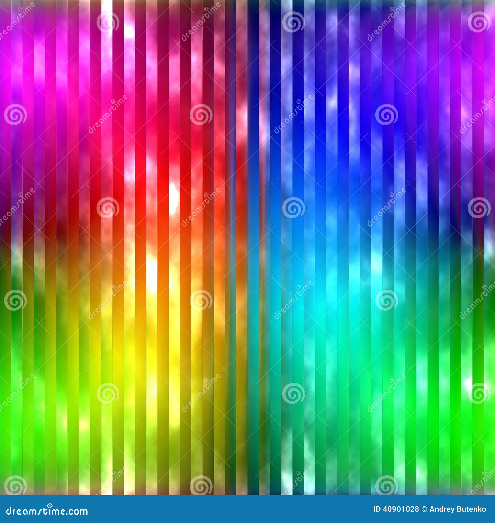 Spectral Colored Background Stock Illustration - Illustration of ...