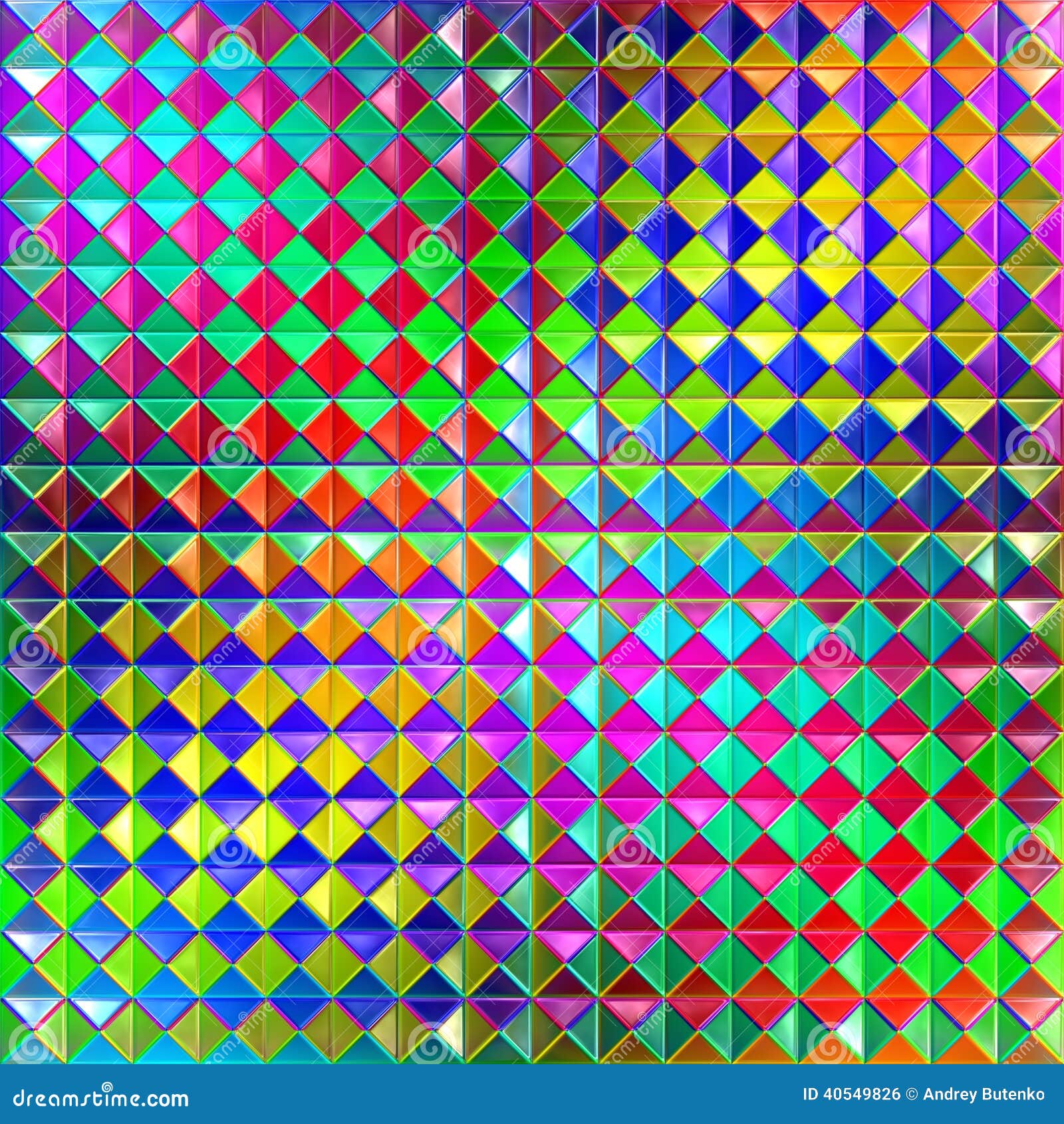 Spectral colored blocks stock illustration. Illustration of spectrum ...