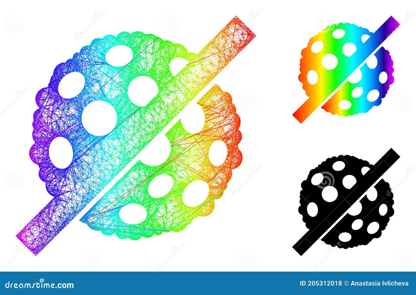 Spore Icon Vector From Virus Collection. Thin Line Spore Outline Icon ...