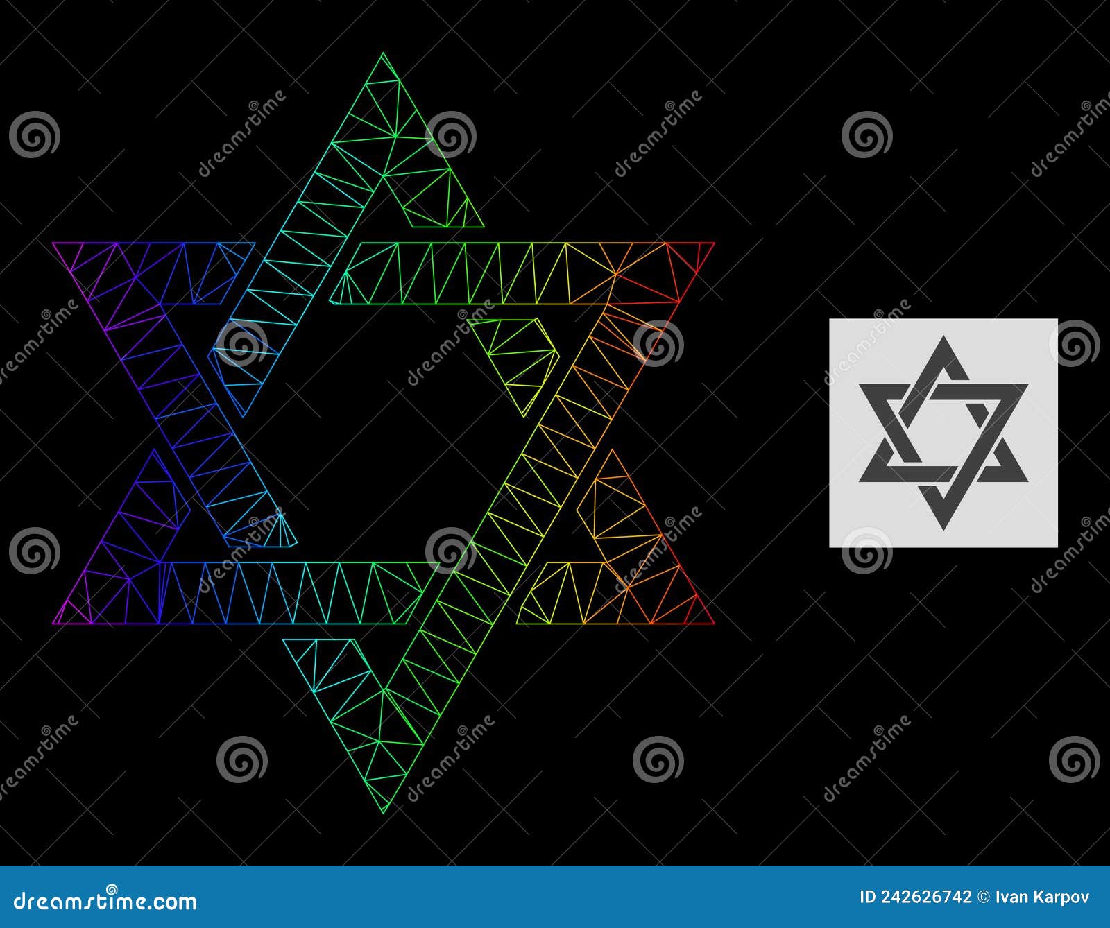 Star Spectral Classes Scale Vector Illustration. Spectrum ...